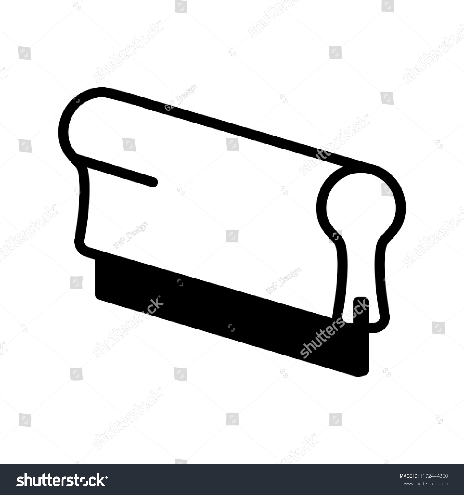 Print Screen Icon Stock Vector (Royalty Free) 1172444350
