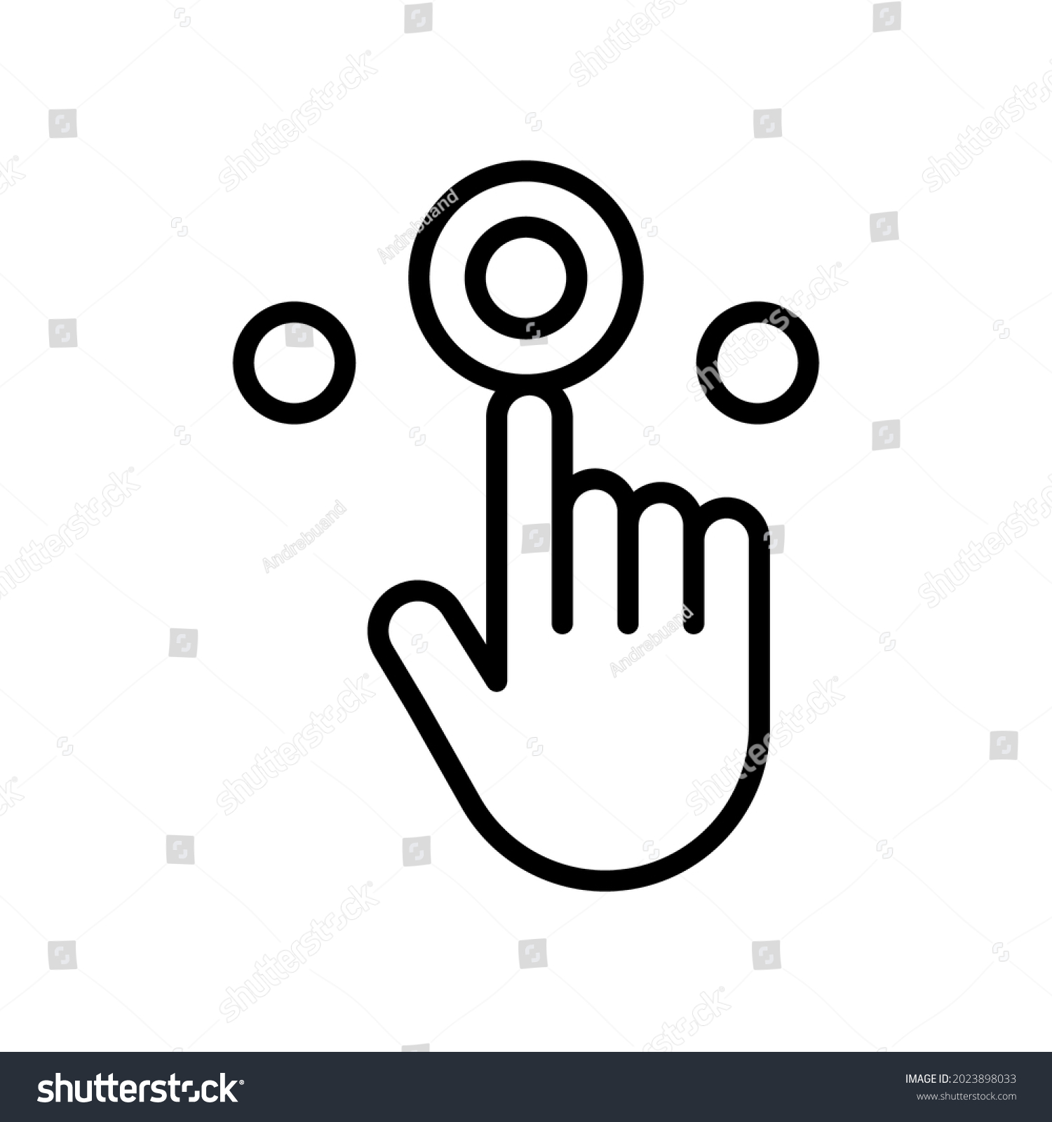 Priority Line Icon Illustration Vector Graphic Stock Vector (Royalty ...