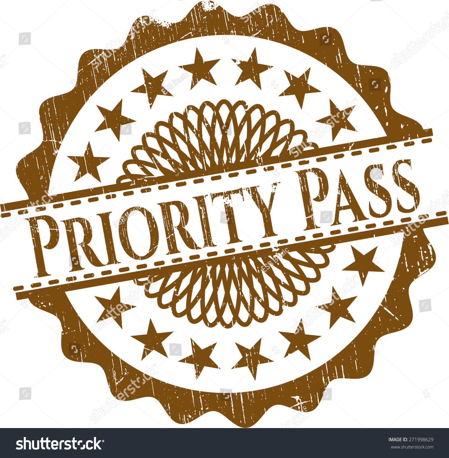 Priority Pass Grunge Rubber Seal Stock Vector (Royalty Free) 271998629