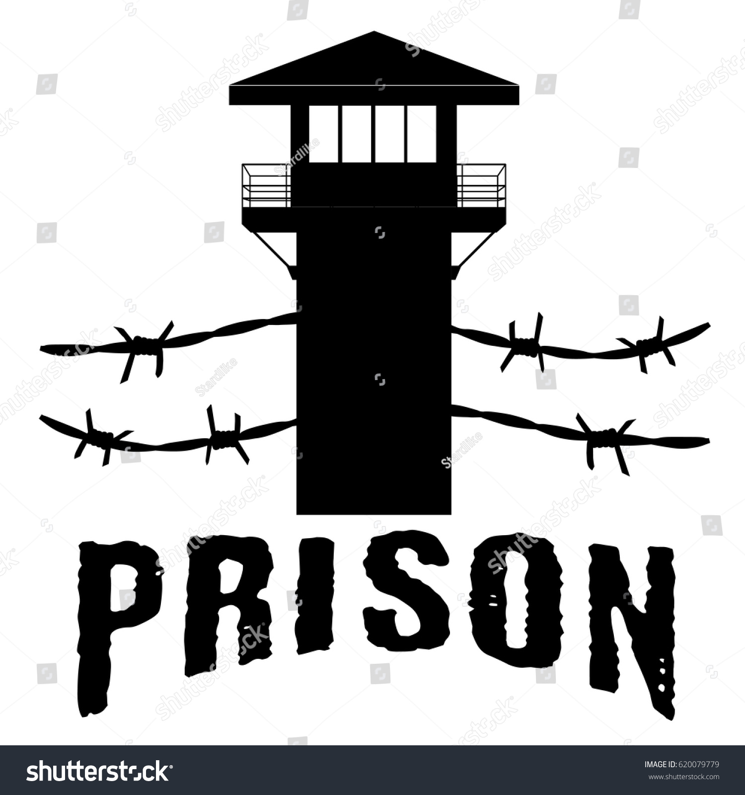 719 Prison tower vector 이미지, 스톡 사진 및 벡터 | Shutterstock