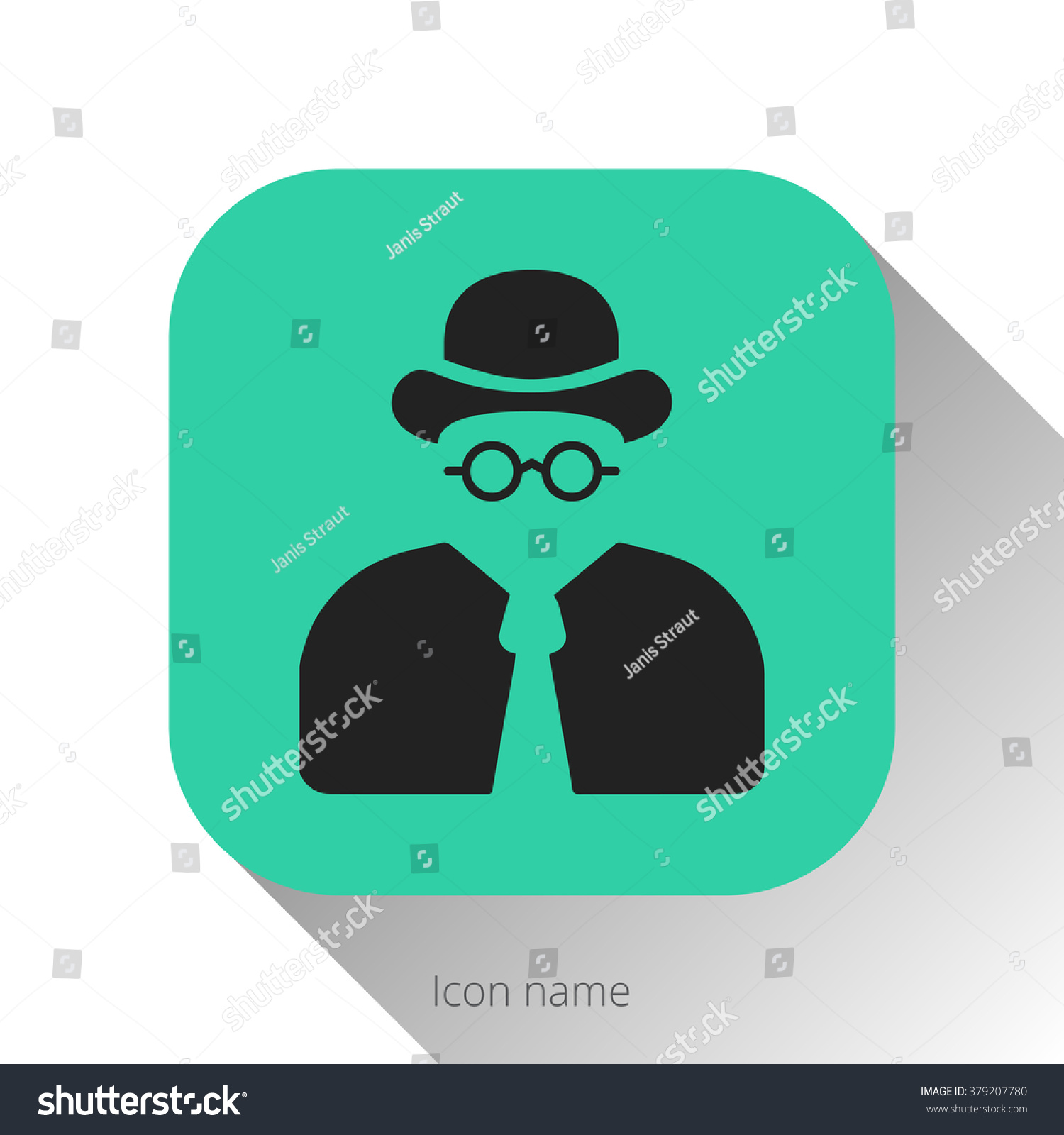 Private Man Ui App Button Creative Stock Vector (Royalty Free ...