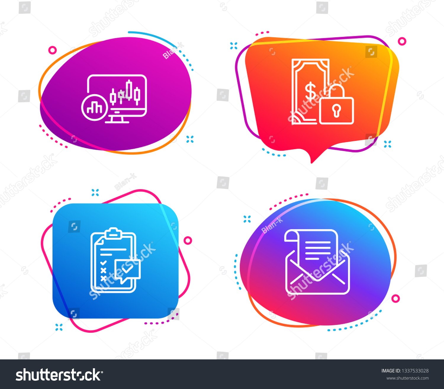 Private Payment Checklist Candlestick Chart Icons 스톡 벡터(로열티 프리 ... Private Payment Checklist Candlestick Chart Icons 스톡 벡터(로열티 프리 ...