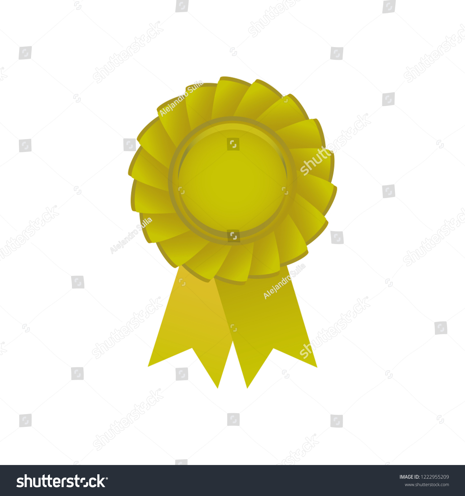 Prize Ribbon Vector Stock Vector (Royalty Free) 1222955209 | Shutterstock