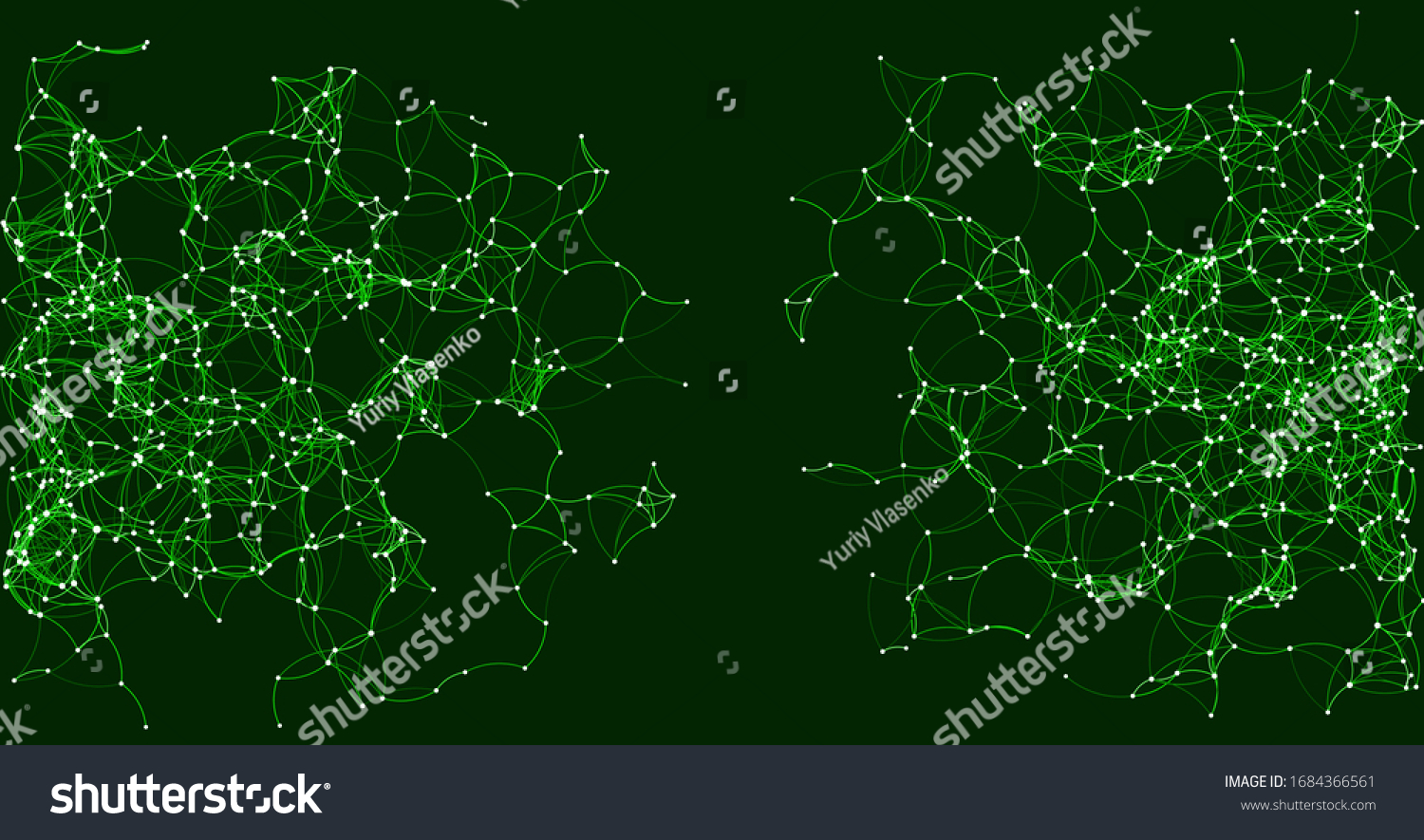 Procedural Art Network Mesh Background Illustration Stock Vector ...