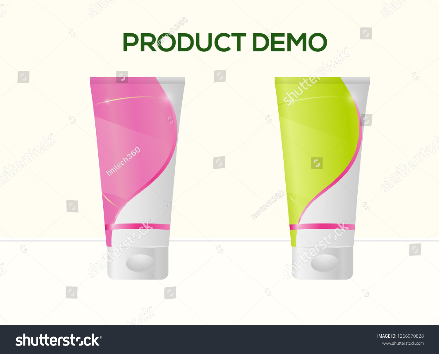 Product Demo Vector Stock Vector (Royalty Free) 1266970828 | Shutterstock