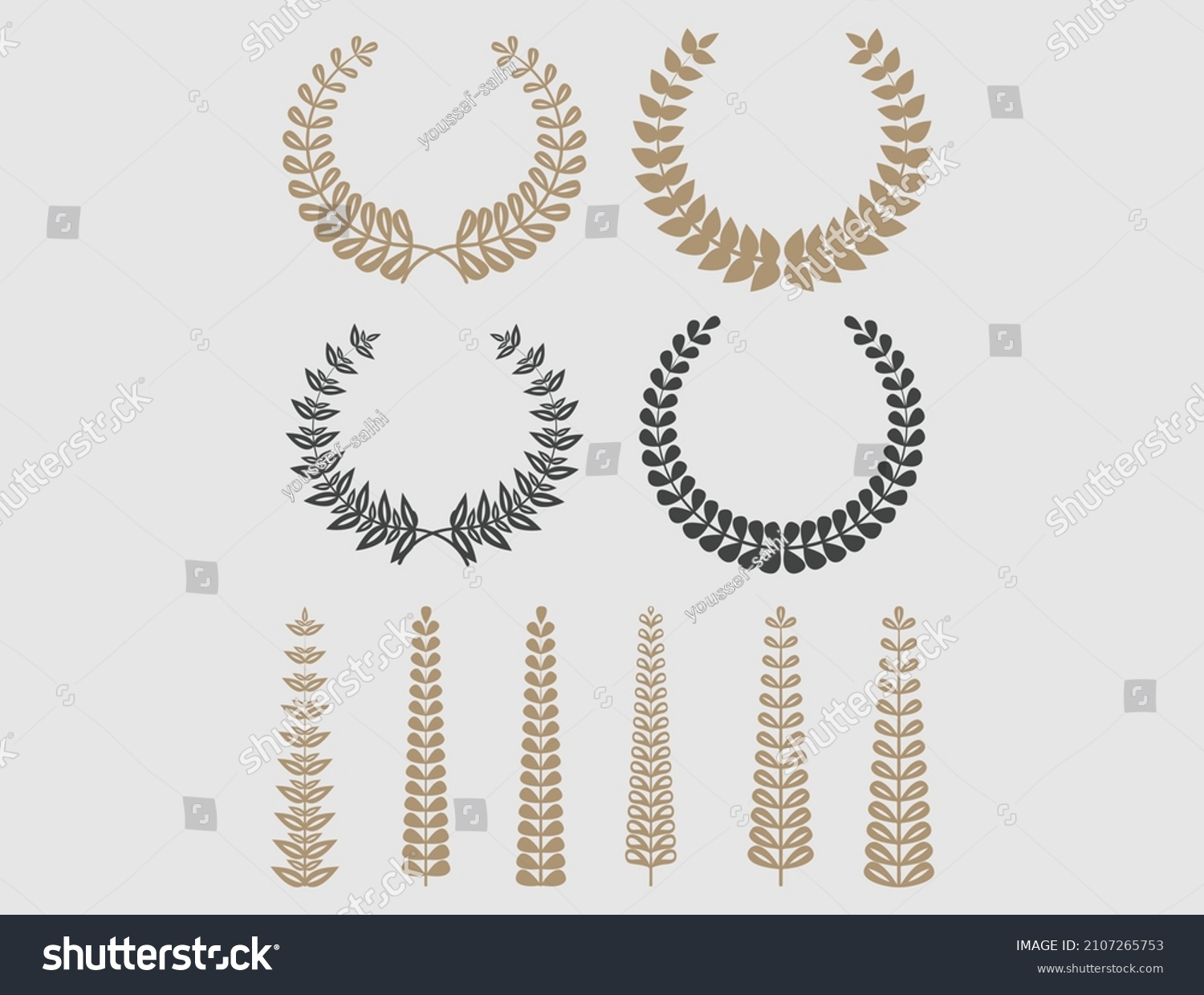 Professional Logo Design Tools Vector Templates Stock Vector (Royalty ...