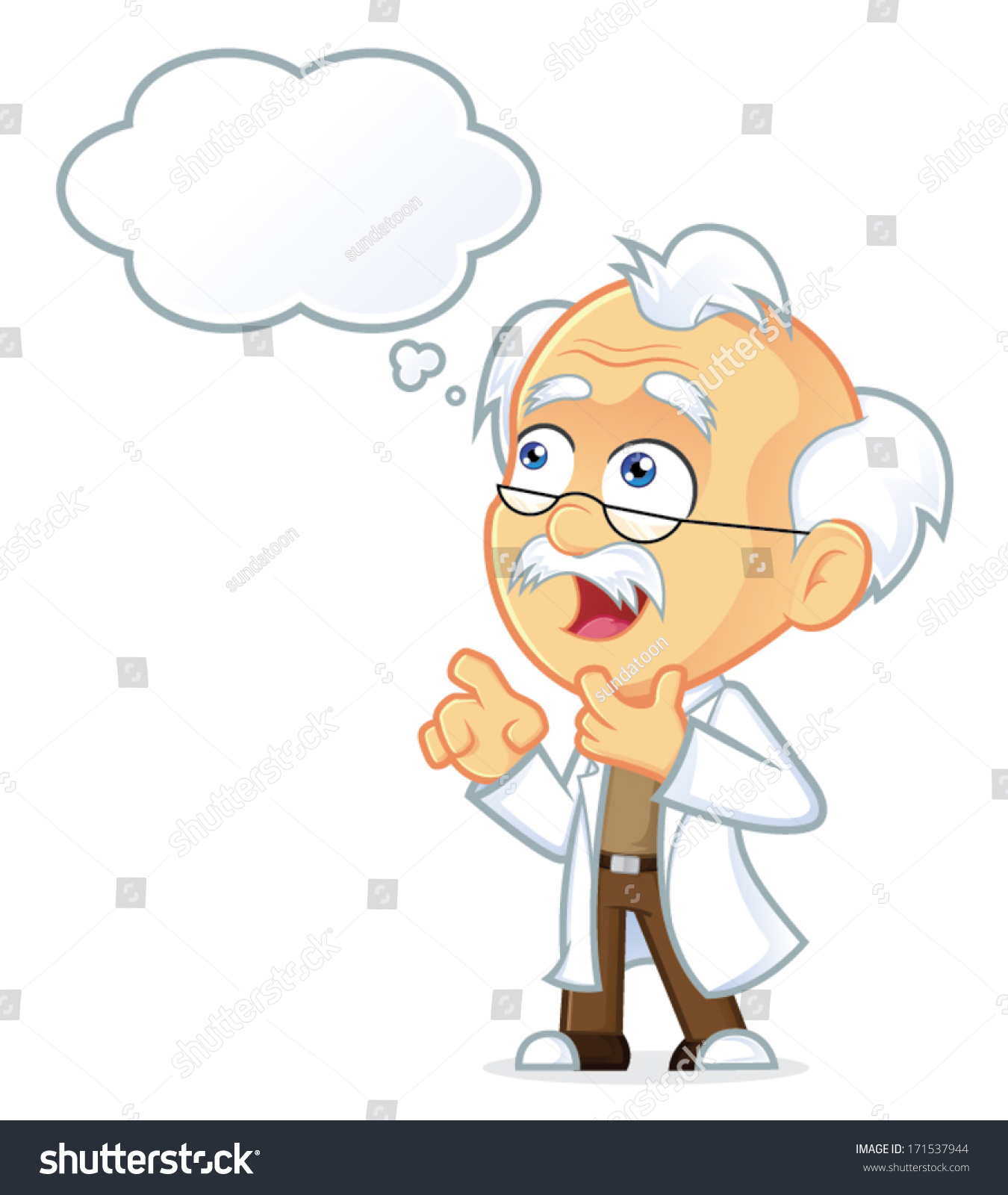 1,367 imágenes de Cartoon scientist thinking - Imágenes, fotos y ...