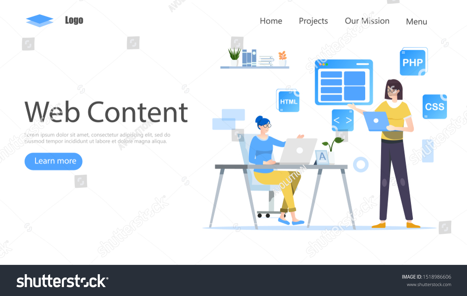 Programmer Engineering Development Vector Illustration Concept Stock ... Programmer Engineering Development Vector Illustration Concept Stock ...