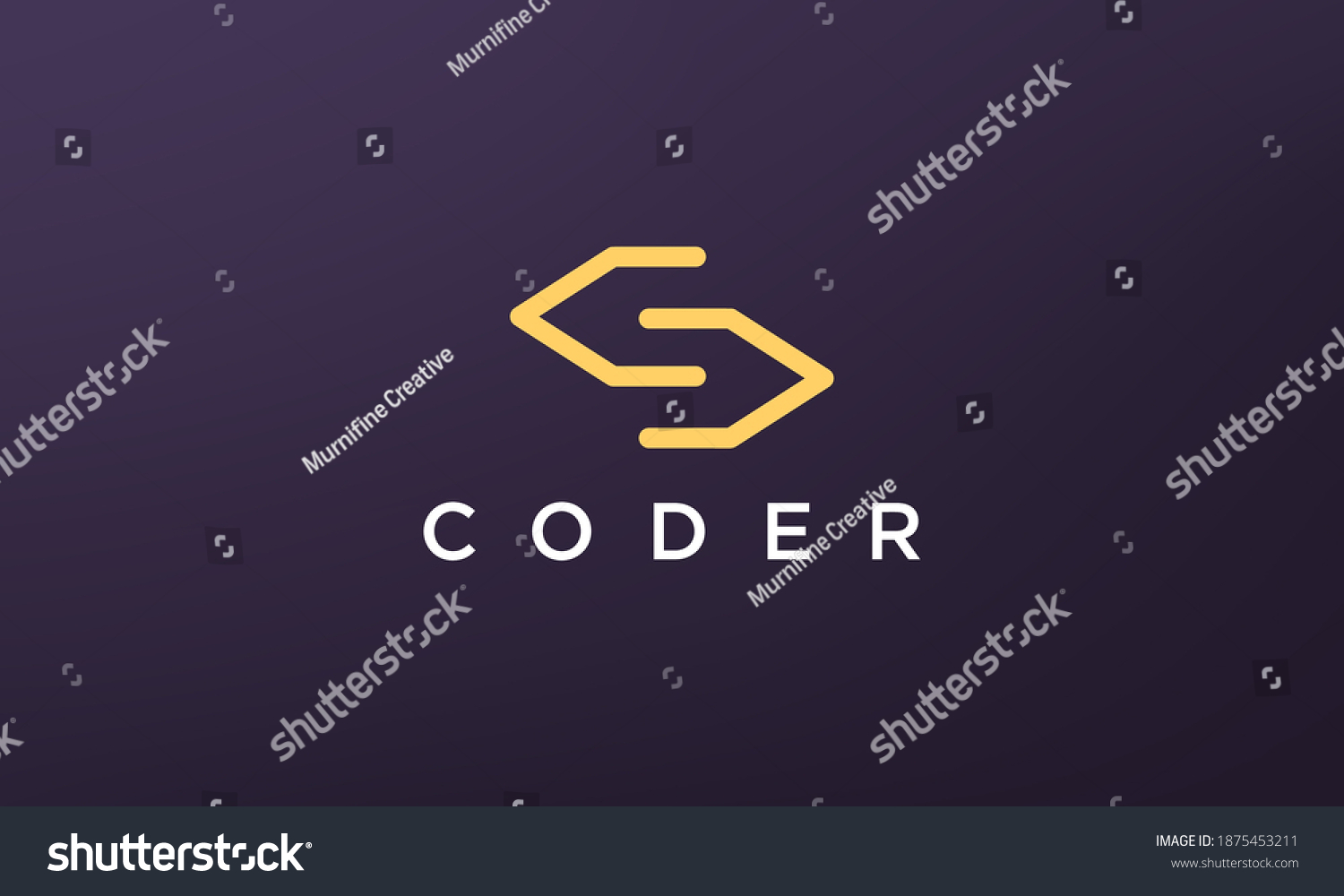logotipo de tecnología de código de: vector de stock (libre de regalías ...