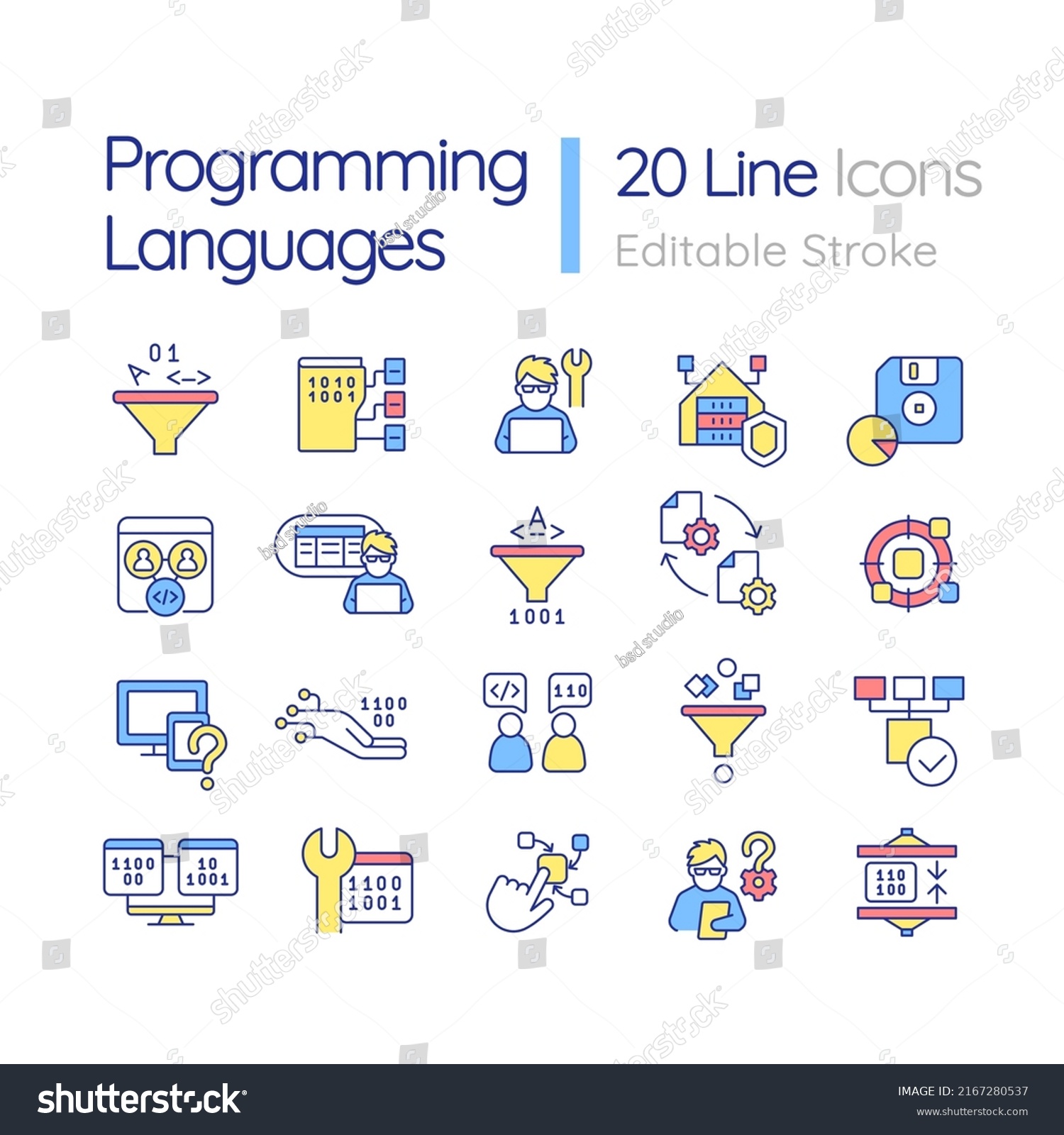 Programming Languages Rgb Color Icons Set Stock Vector (Royalty Free ... Programming Languages Rgb Color Icons Set Stock Vector (Royalty Free ...