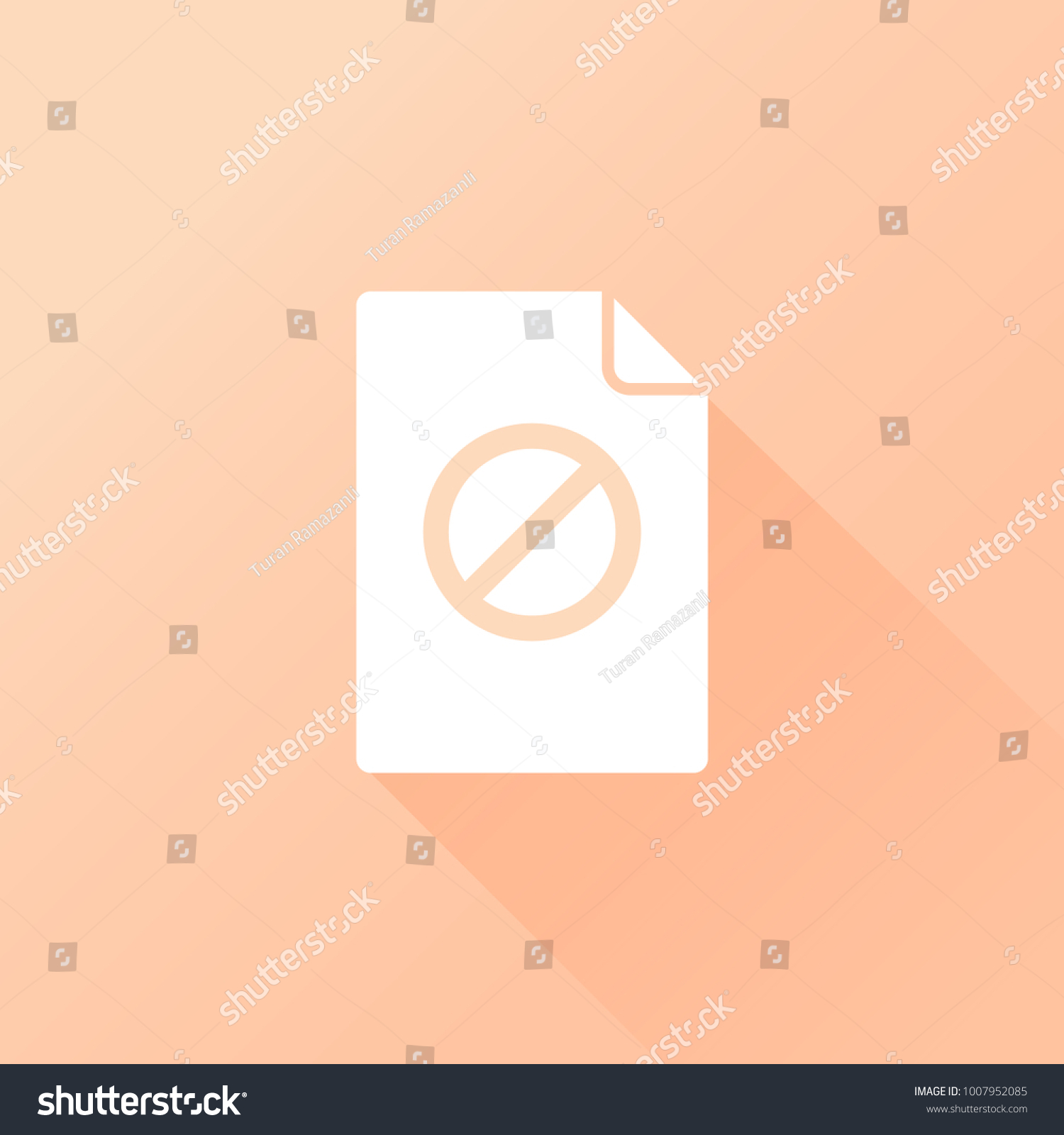 Prohibition Icon Web Sign Stock Vector (Royalty Free) 1007952085 ...