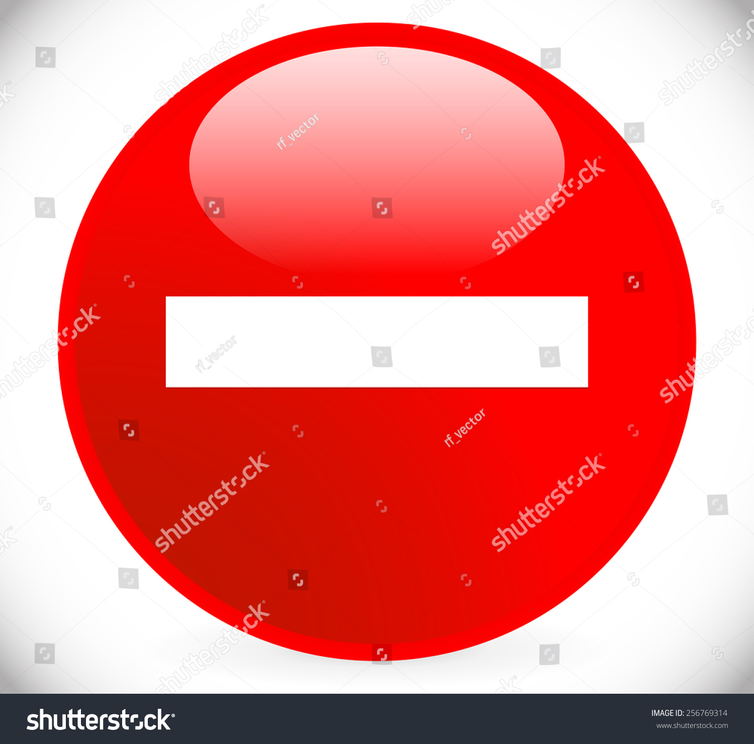 Prohibition Restriction Sign Vector Graphics Stock Vector (Royalty Free ...