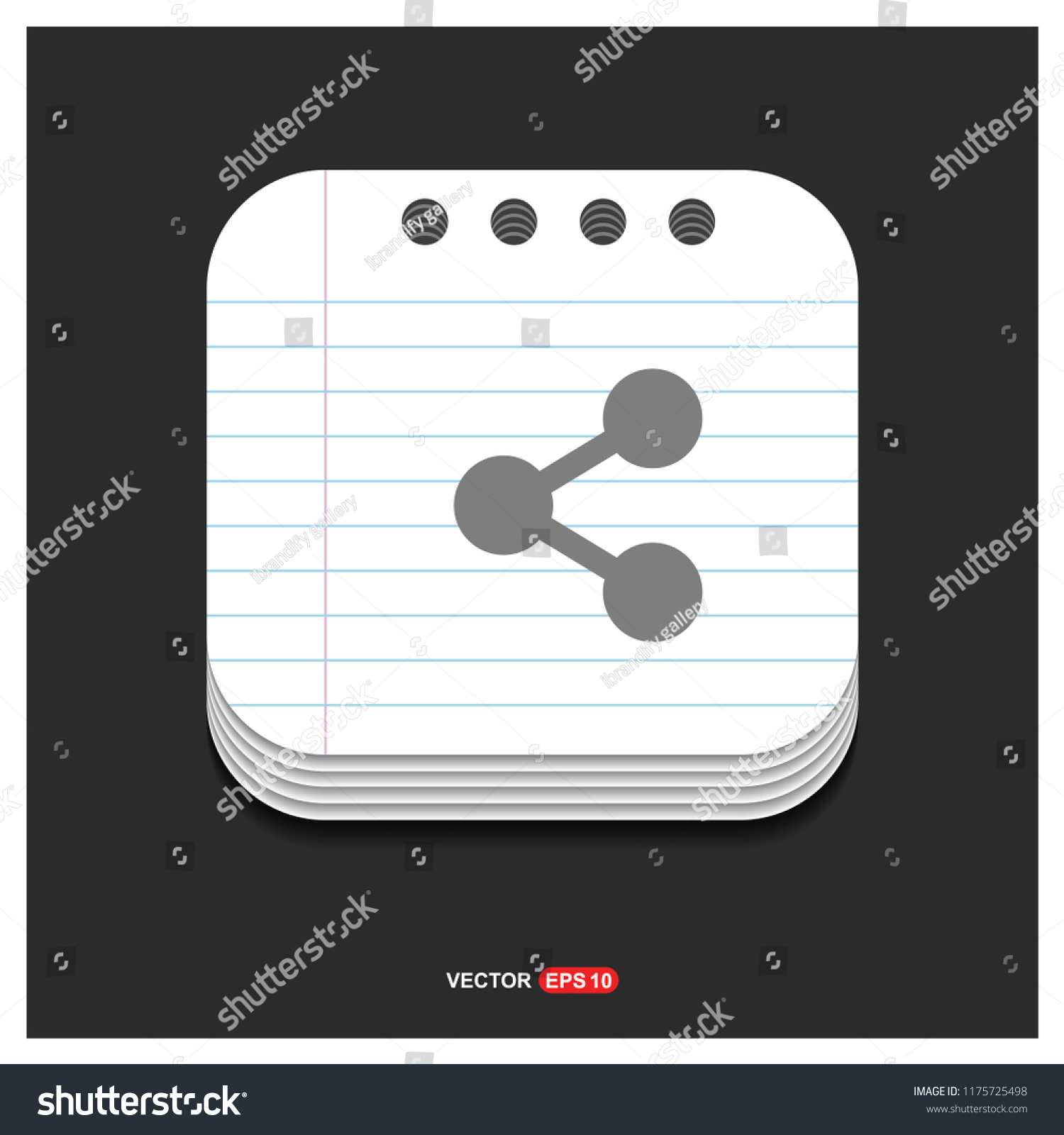 Project Connection Icon Free Vector Icon: vector de stock (libre de ...