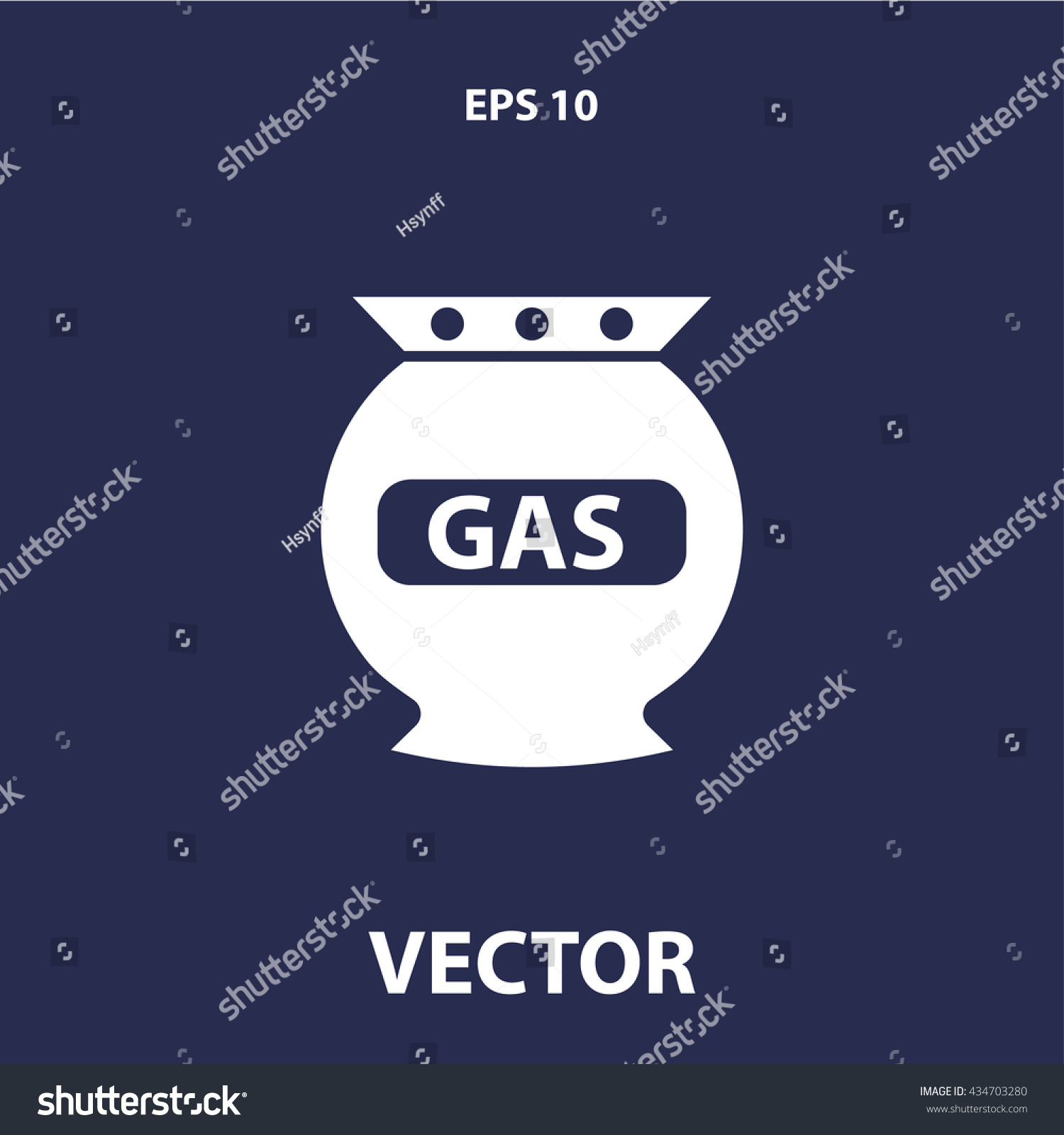 Propane Icon. Propane Sign Stock Vector Illustration 434703280 ...