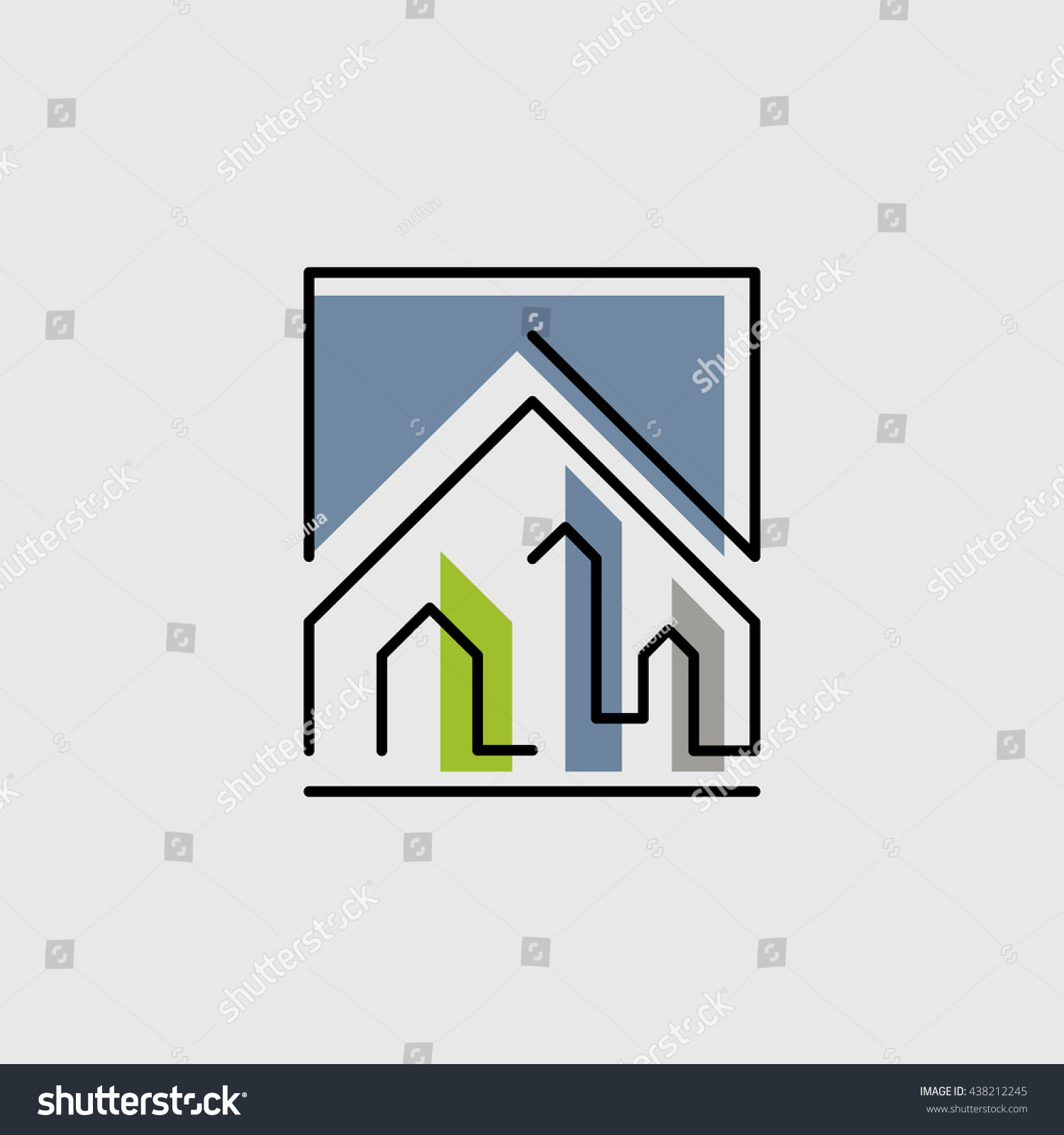 Property Symbol Vector Illustration Stock Vector (Royalty Free ...