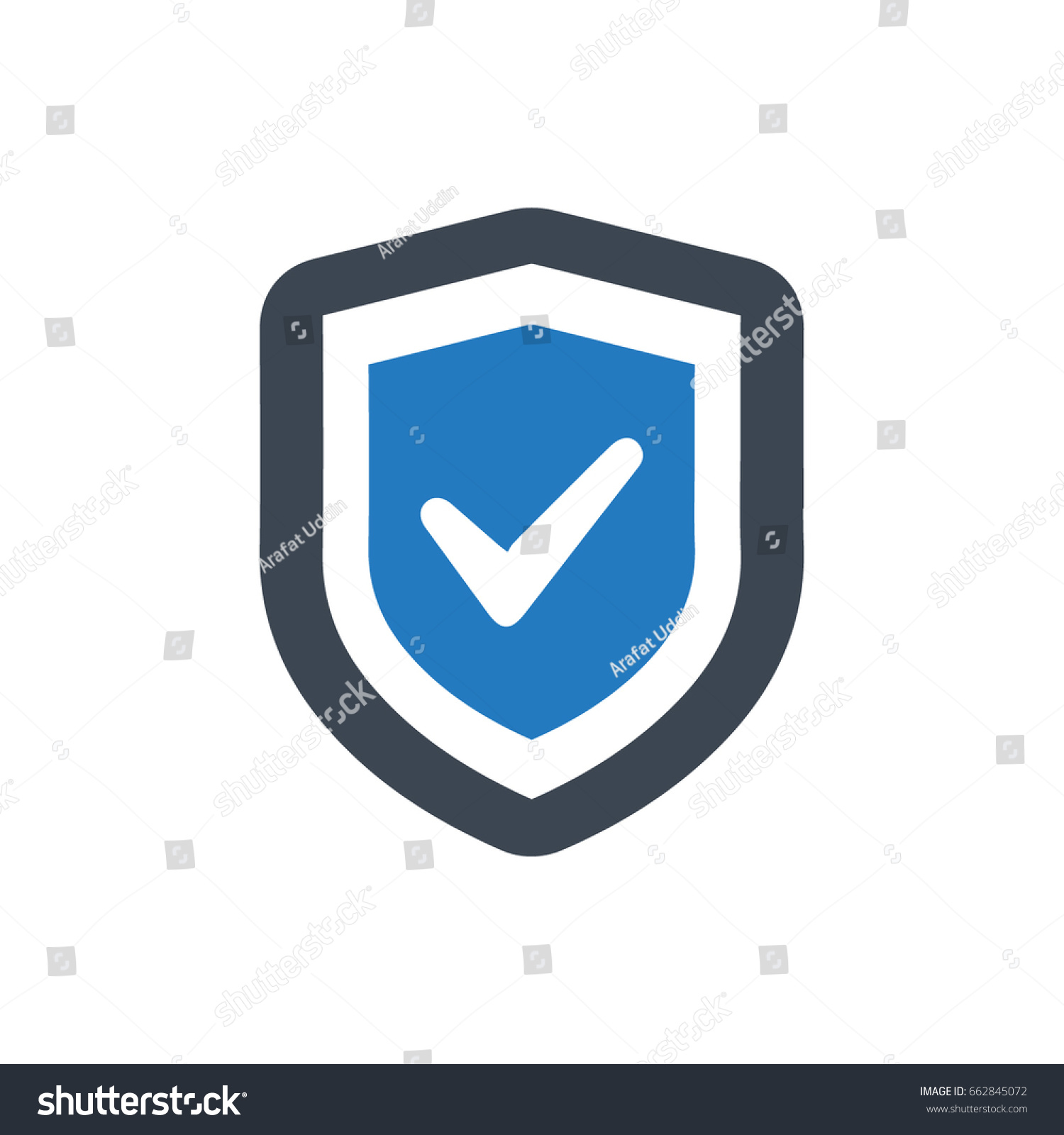 Protection Icon Stock Vector (Royalty Free) 662845072