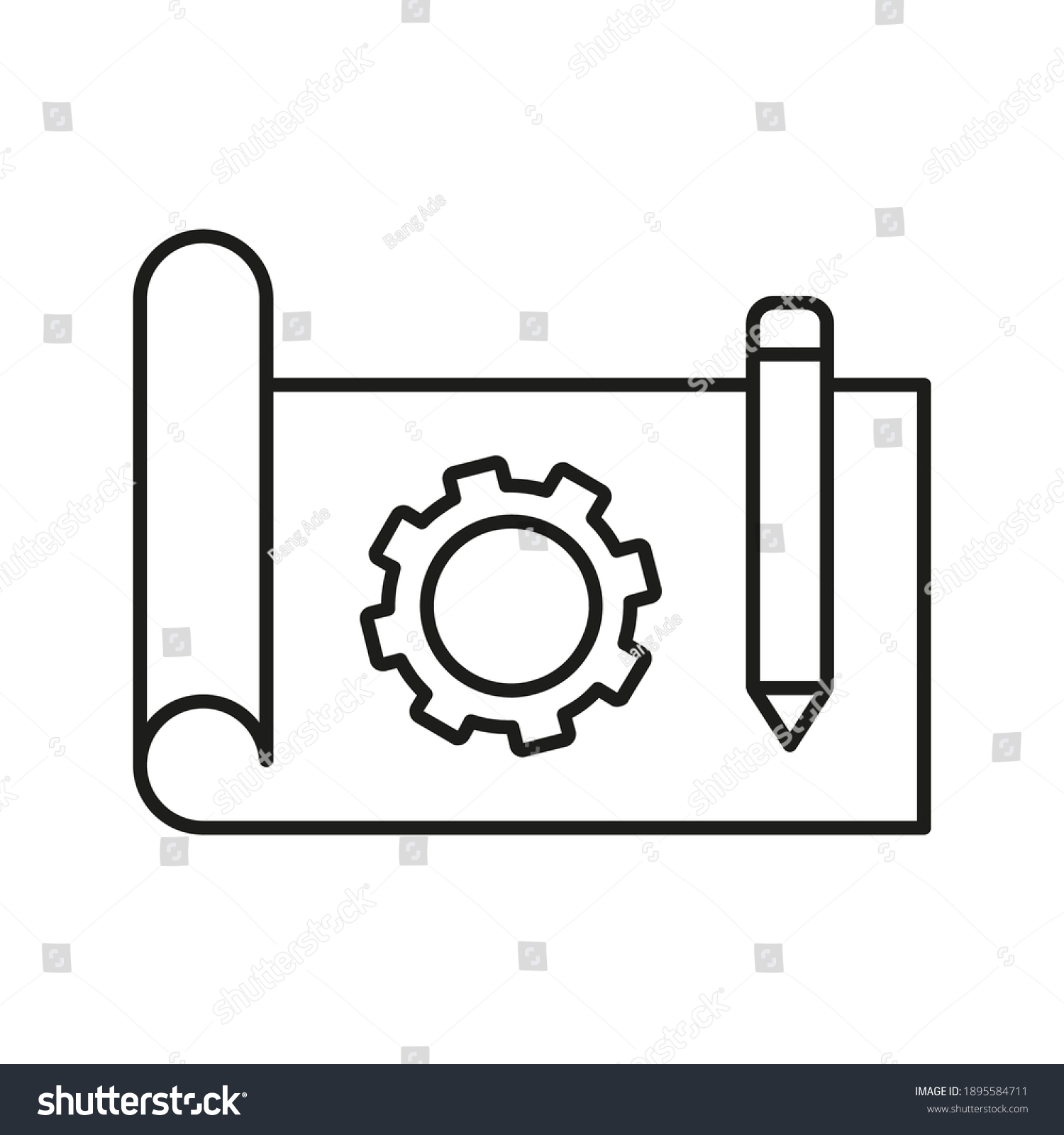 Prototype Icon Simple Element Startup Icons Stock Vector (Royalty Free ...