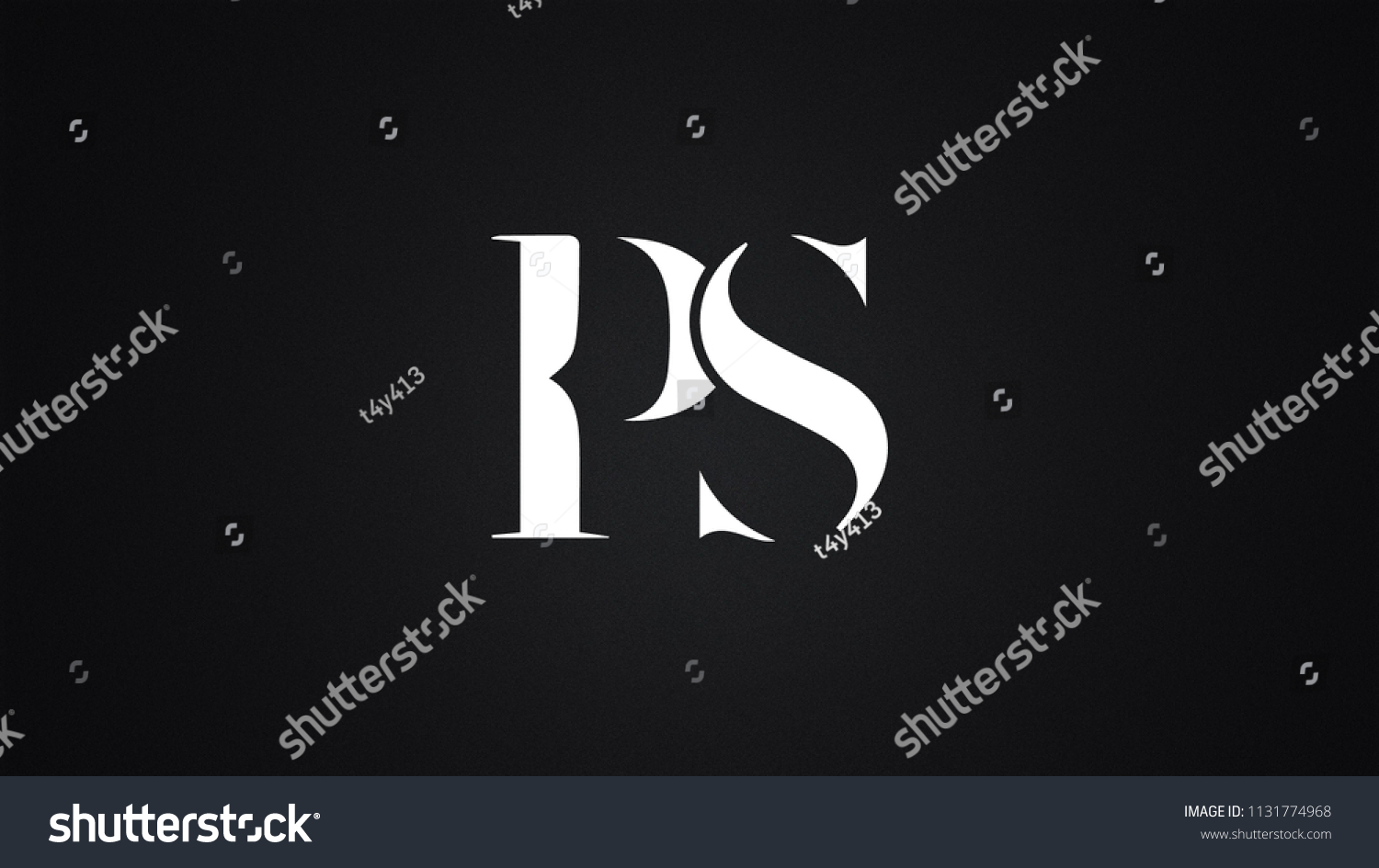 Ps Letter Logo Design Template Vector: Vector có sẵn (miễn phí bản ...