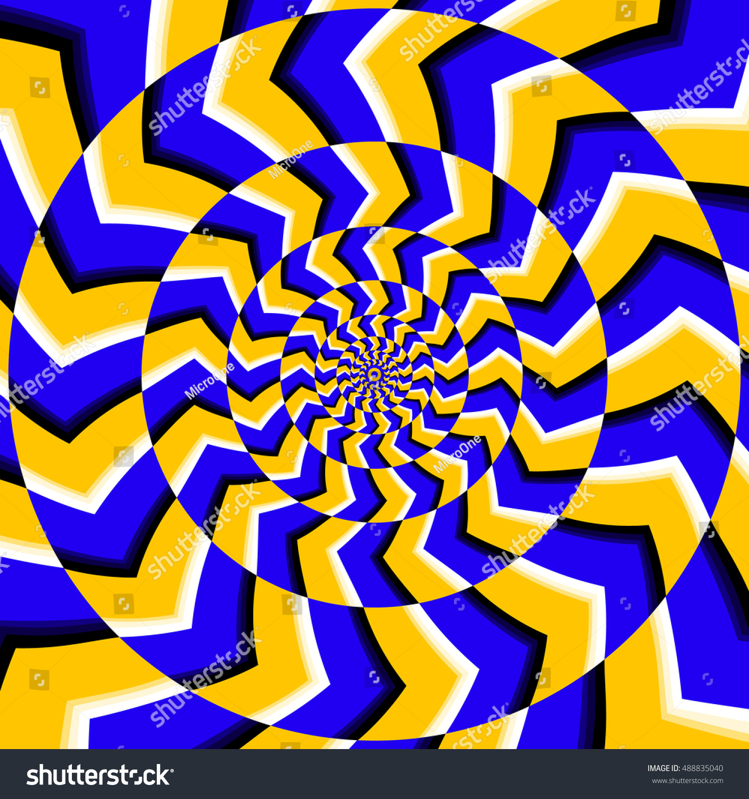 Psychedelic Optical Spin Illusion Vector Background Stock Vector ... Psychedelic Optical Spin Illusion Vector Background Stock Vector ...