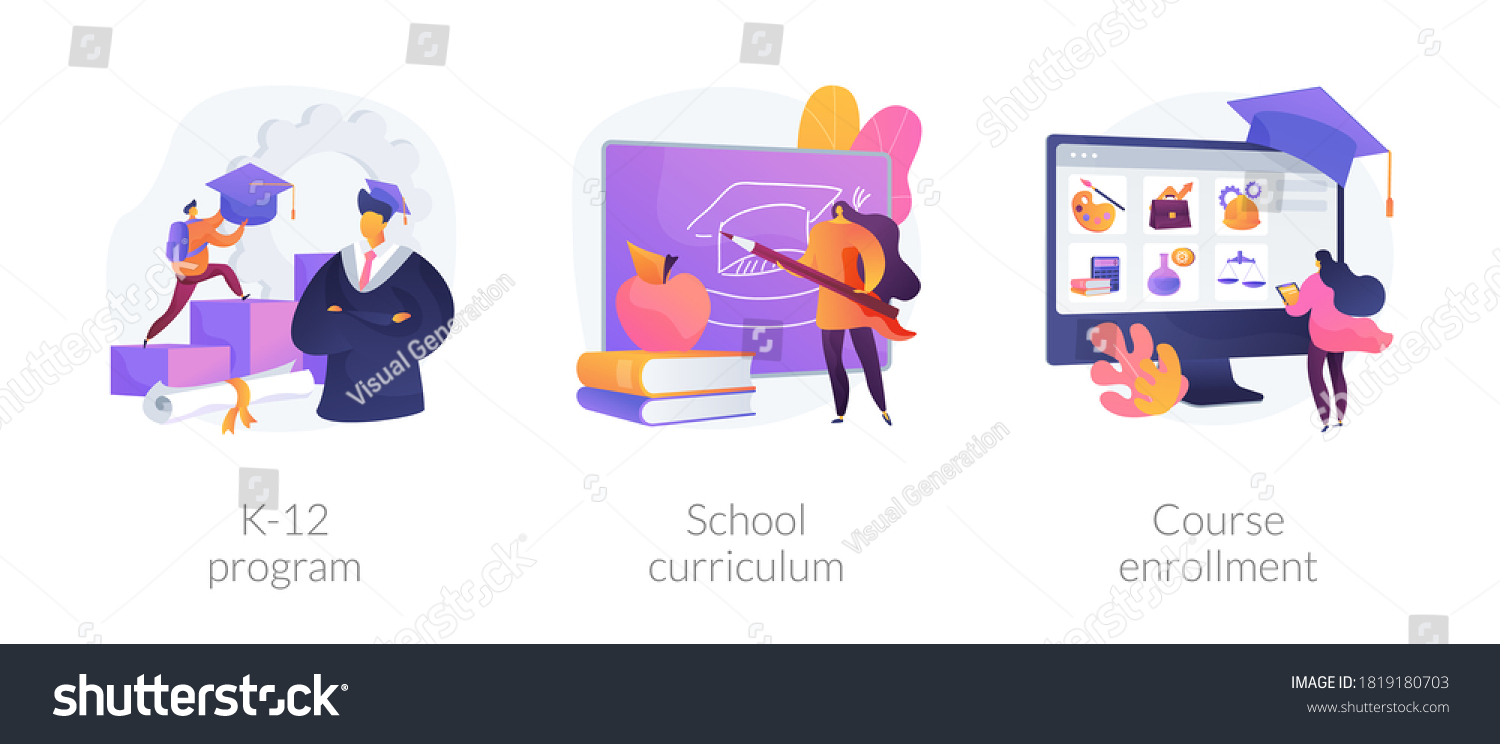Public School Abstract Concept Vector Illustration Stock Vector ...