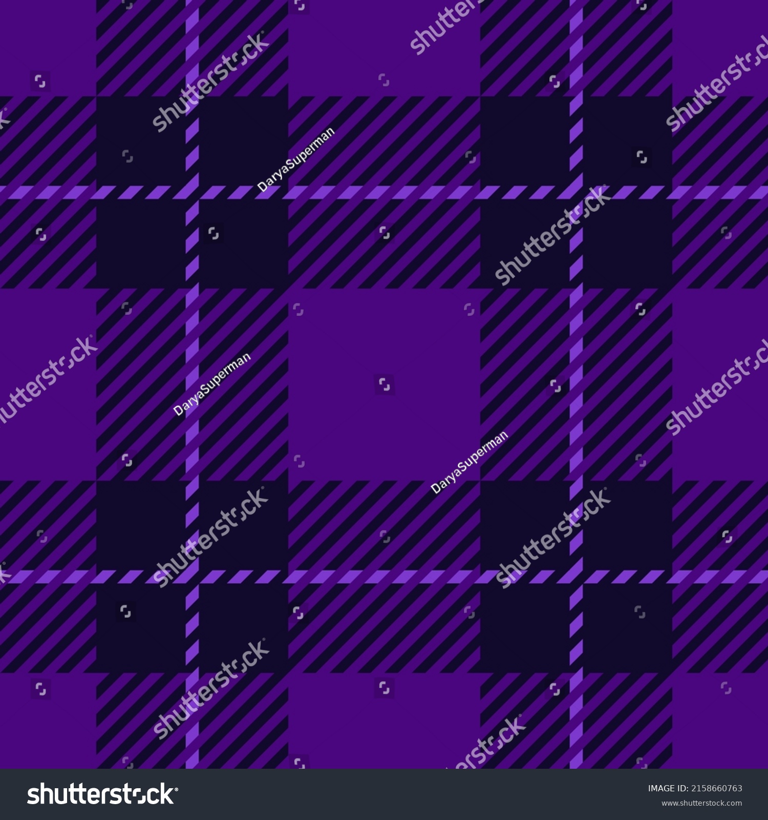 Purple Checkered Background Seamless Pattern Vector Stock Vector ...