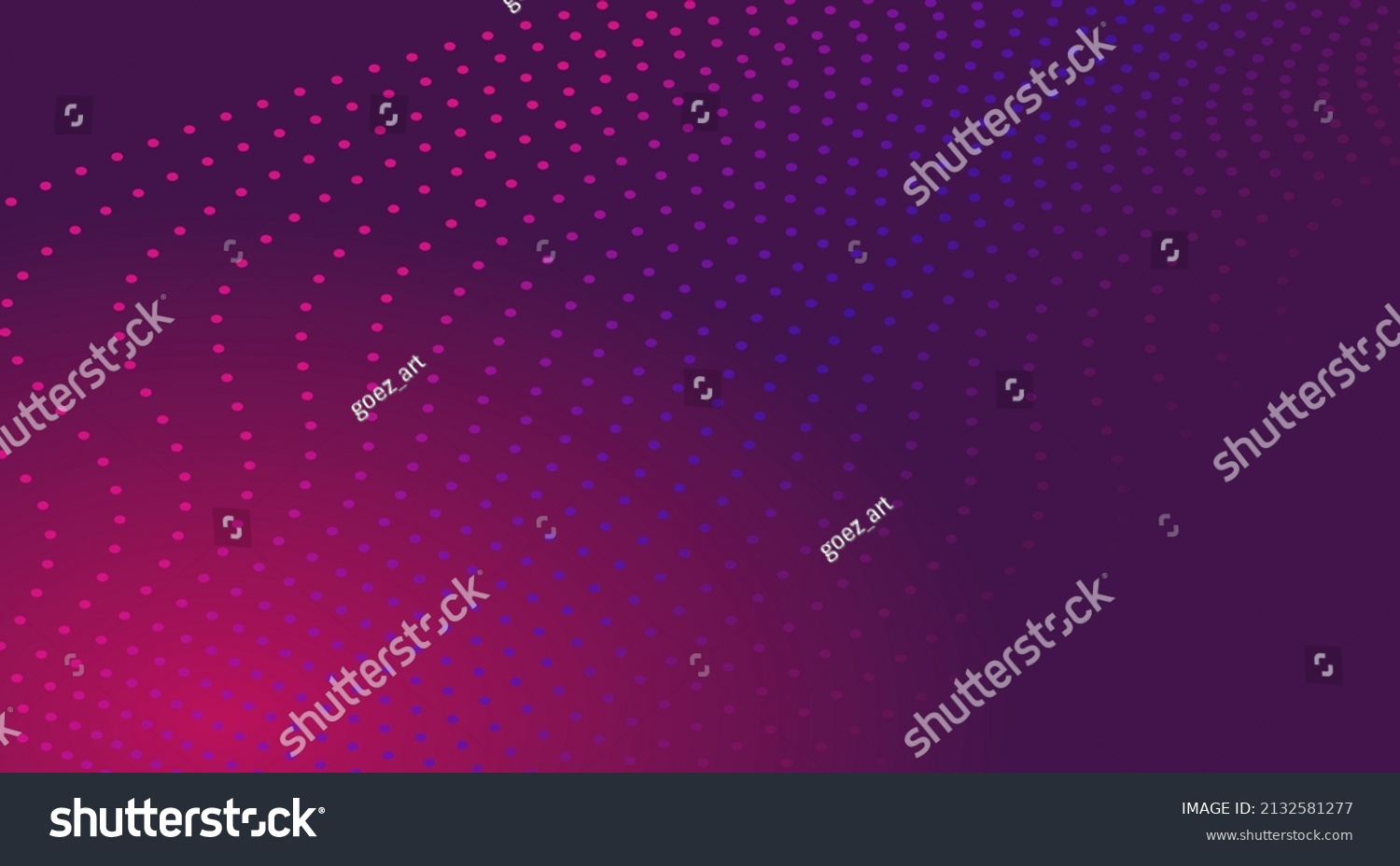 Purple Halftone Gradient Flyer Template Stock Vector (Royalty Free ...