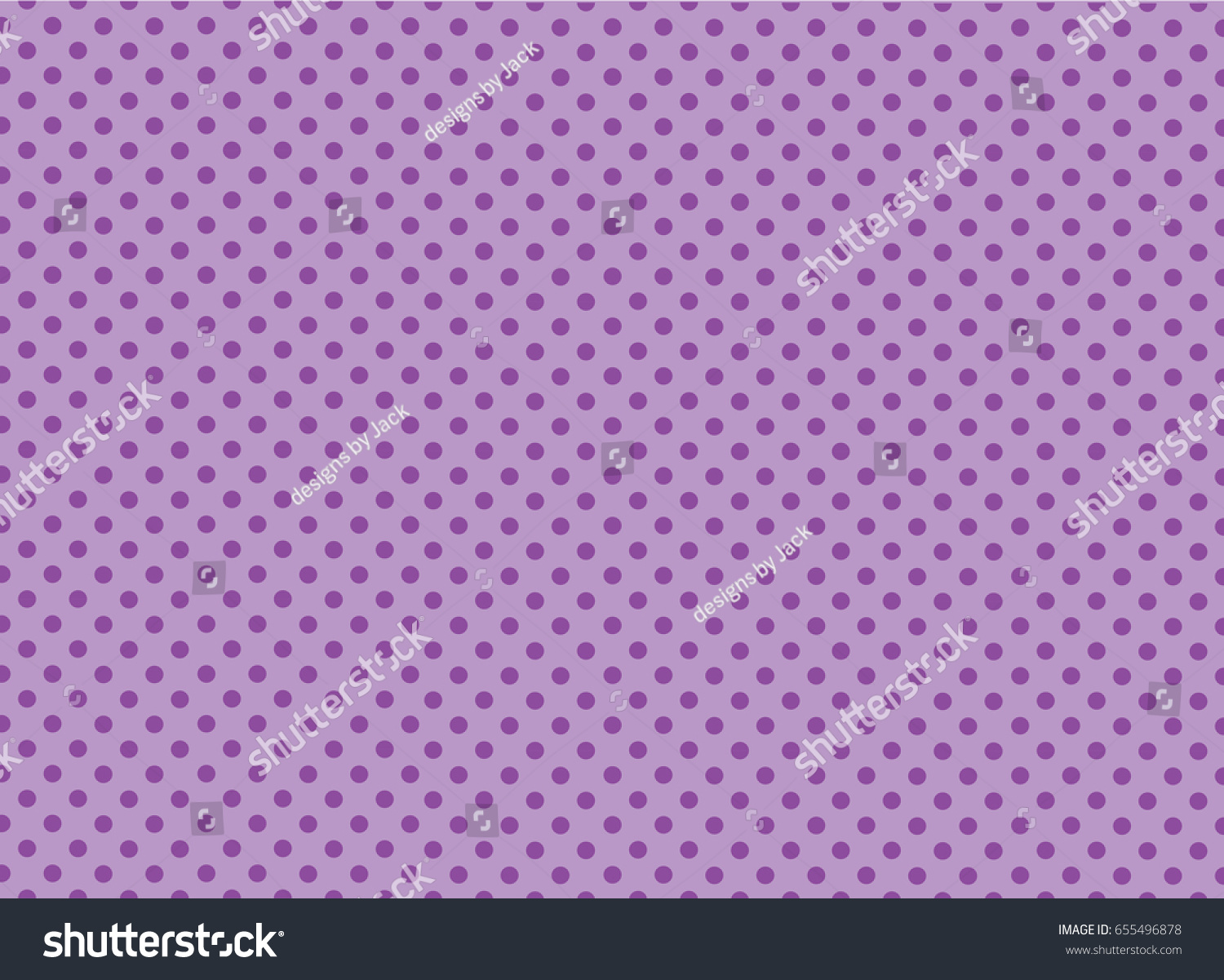 Purple Polka Dot Background Stock Vector (Royalty Free) 655496878