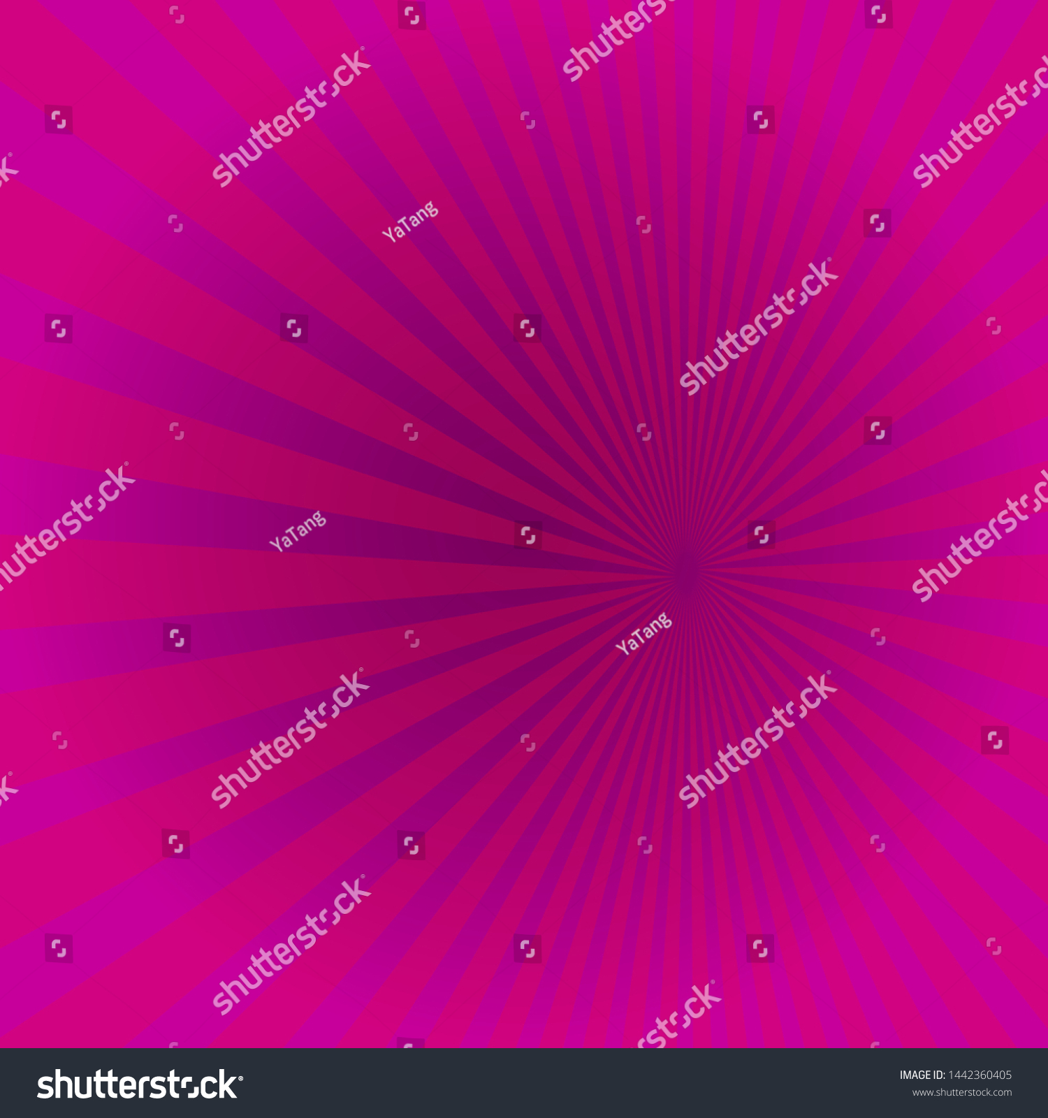 Purple Radiating Rays Background Vector Illustration Stock Vector ...
