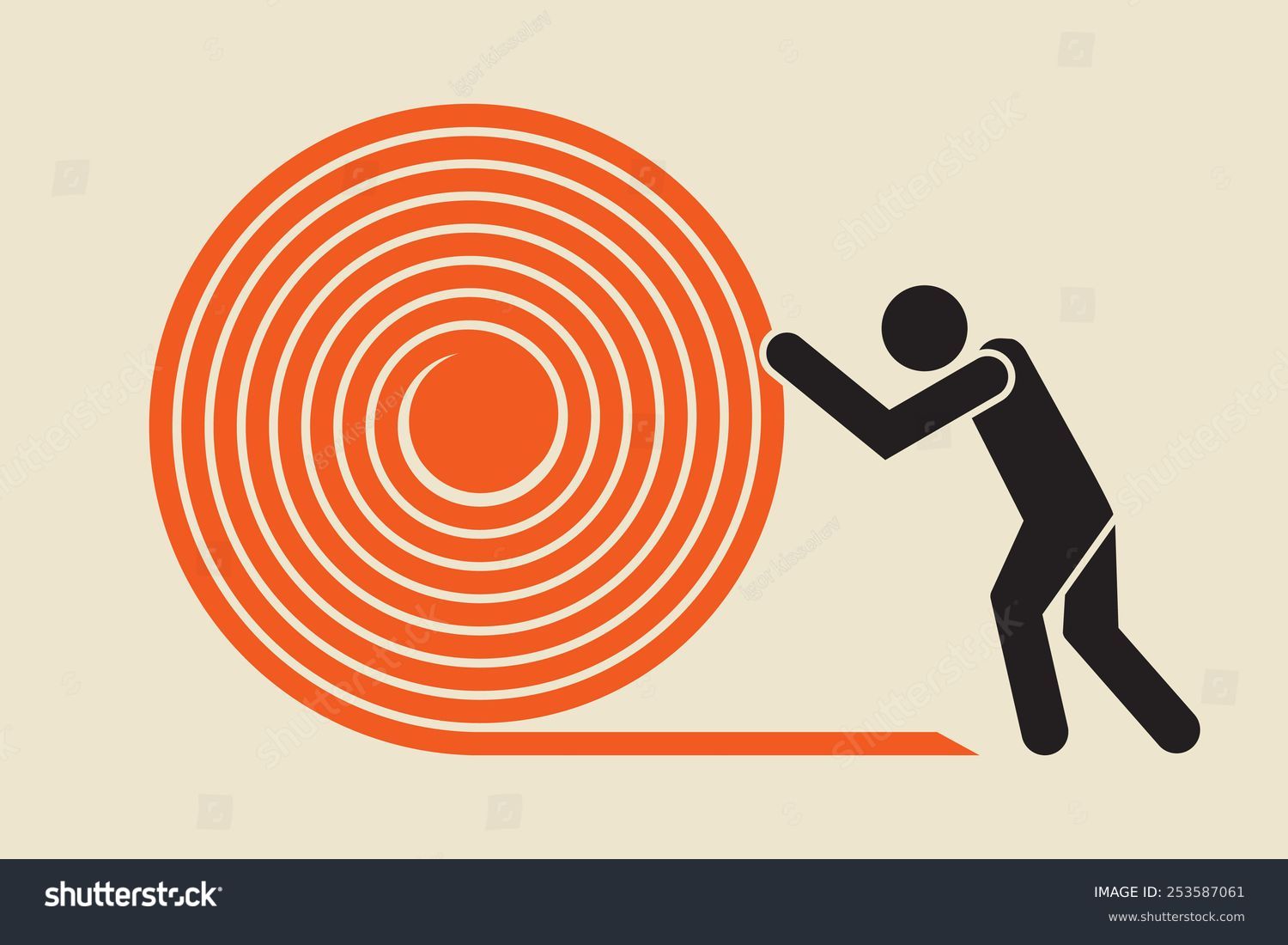23,714 Man push icon Stock Illustrations, Images & Vectors | Shutterstock