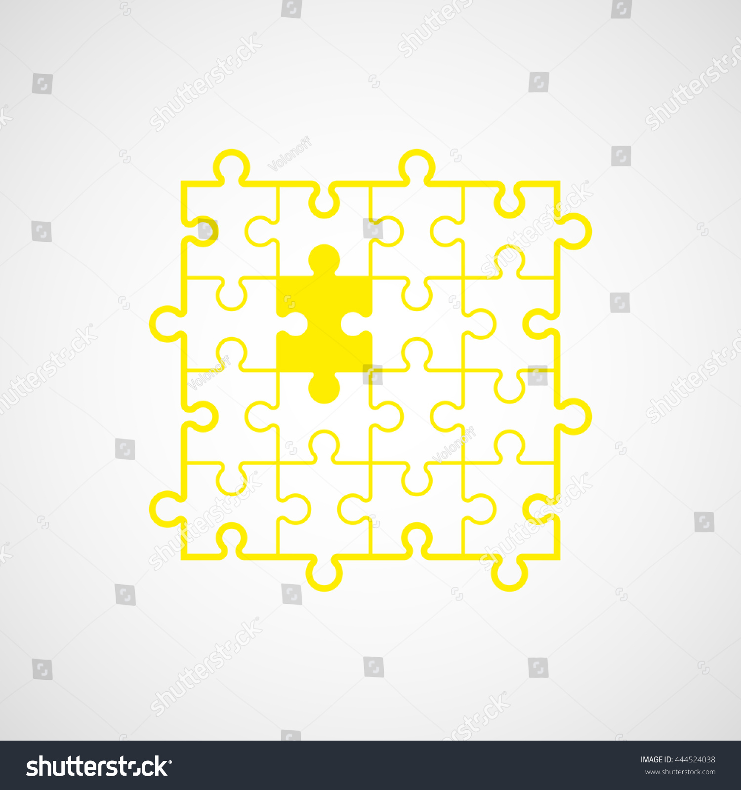 Puzzle Background Vector Illustration Stock Vector (Royalty Free ...