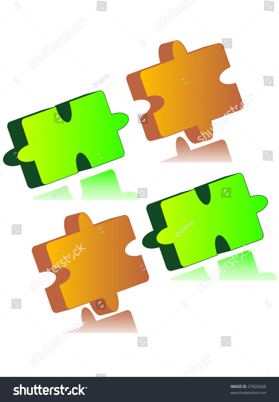 Puzzle Communication Stock Vector (Royalty Free) 27828268 | Shutterstock