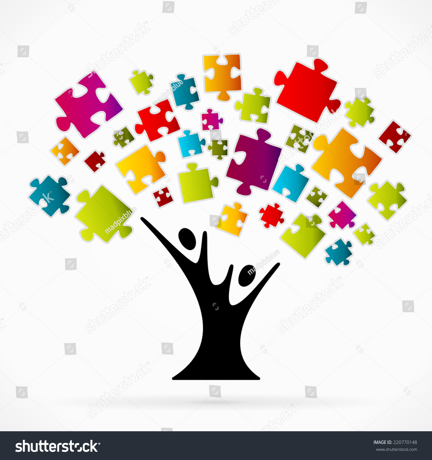 793 Tree puzzle pieces vector 图片、库存照片和矢量图 | Shutterstock