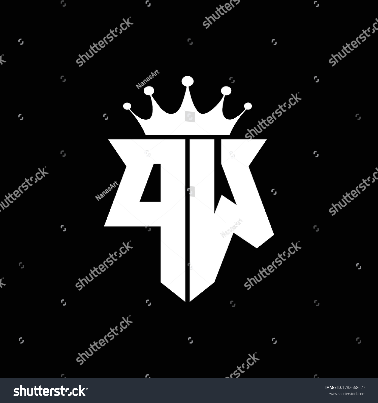 976 Pw monogram Images, Stock Photos & Vectors | Shutterstock