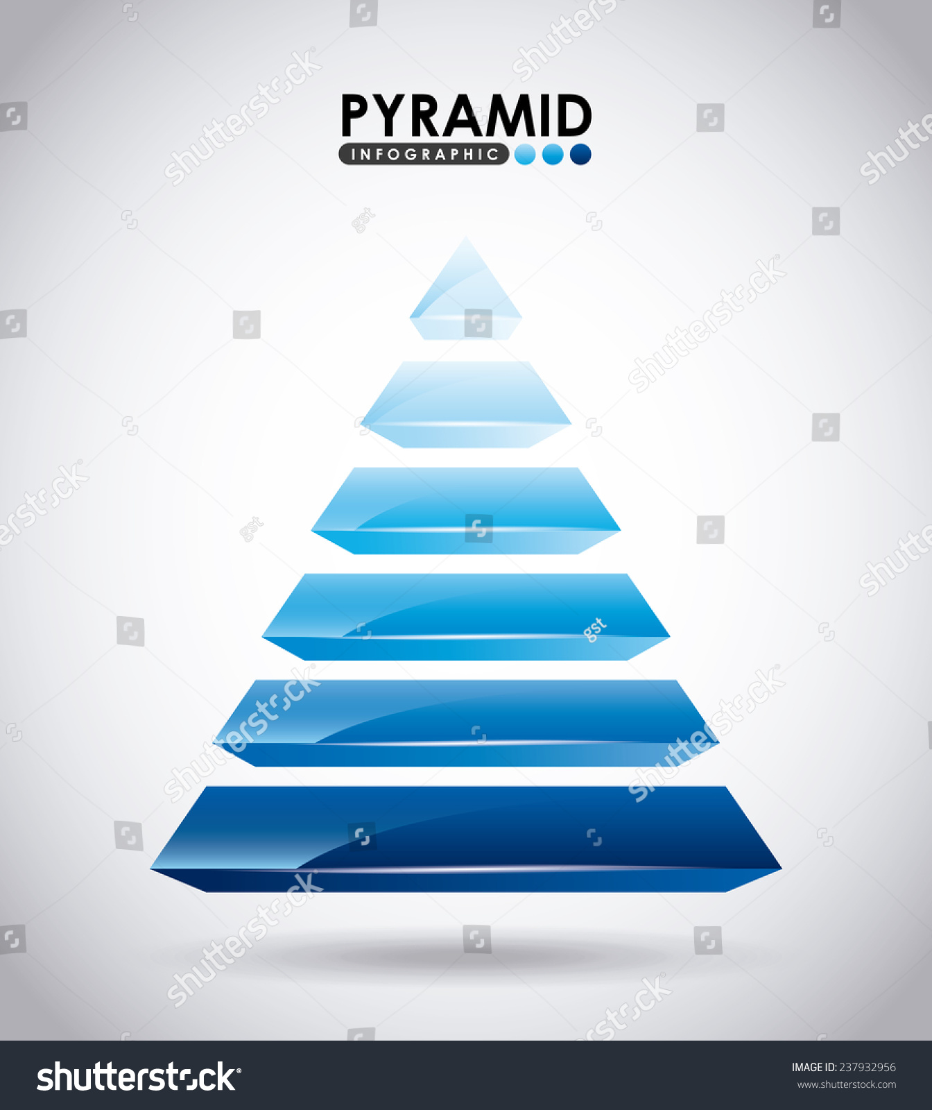 Pyramid Infographic Stock Vector (Royalty Free) 237932956 - Shutterstock