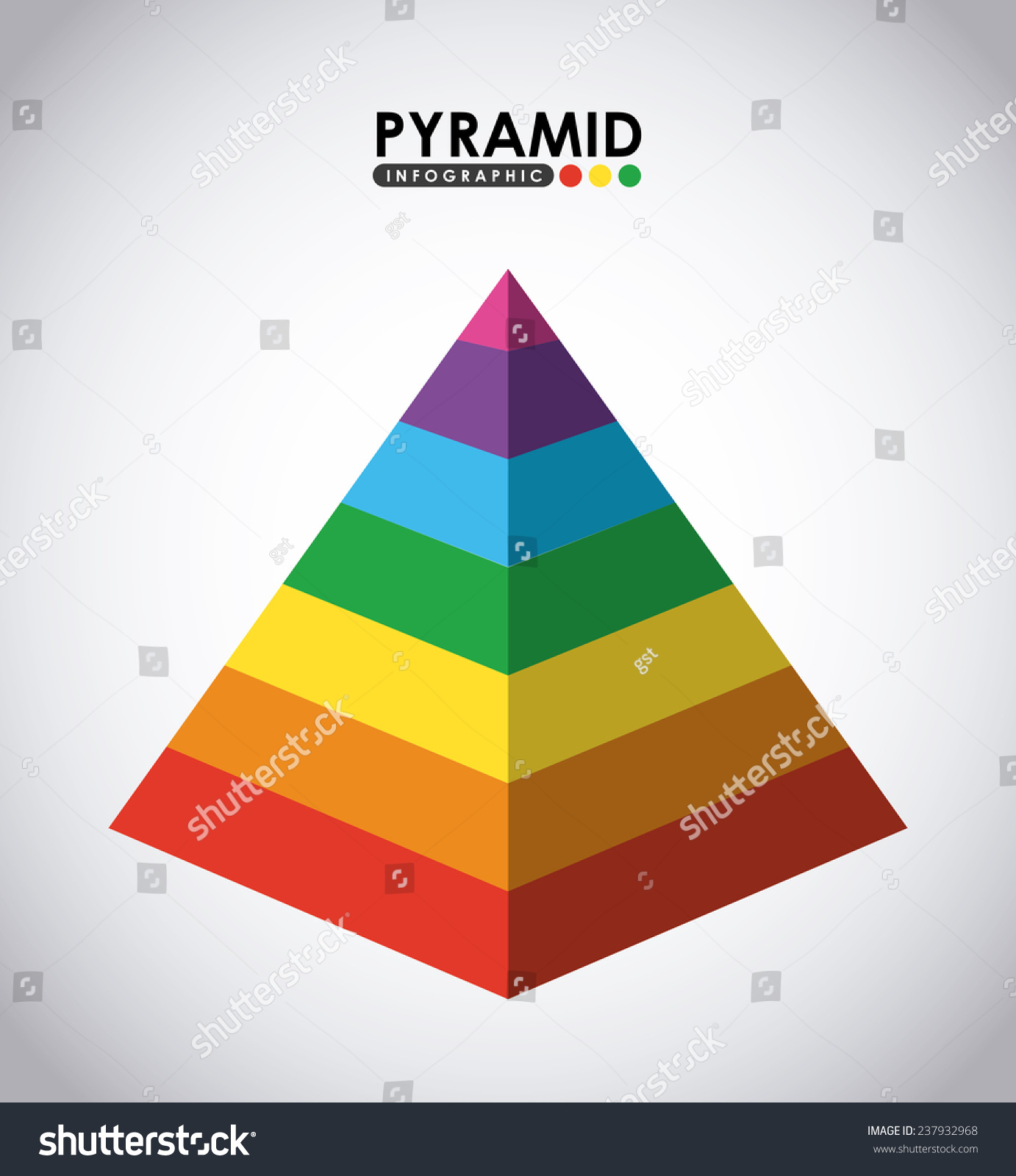 Pyramid Infographic Stock Vector (Royalty Free) 237932968 | Shutterstock