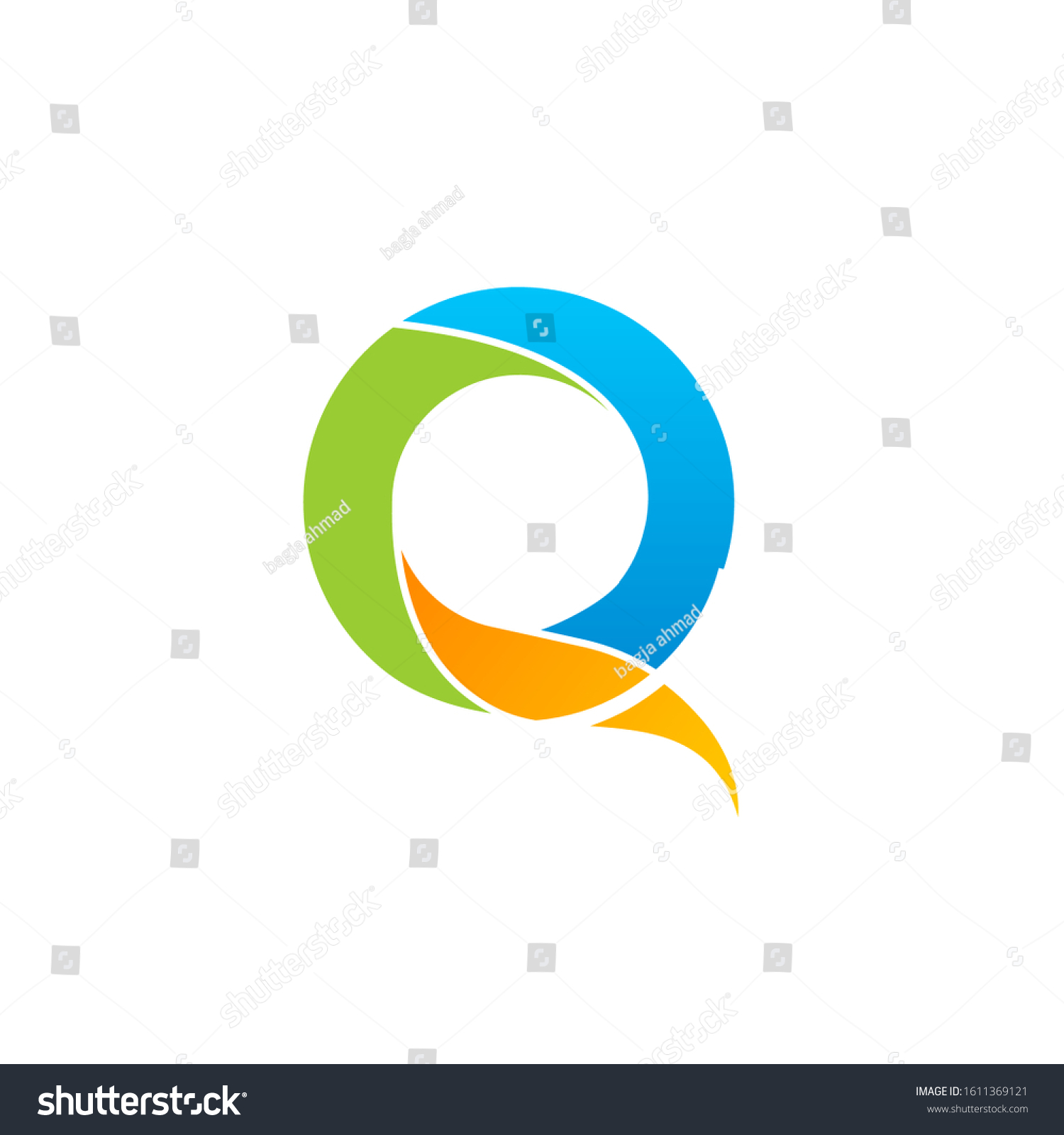 Q Logo Design Simple Modern Template Stock Vector (Royalty Free ...