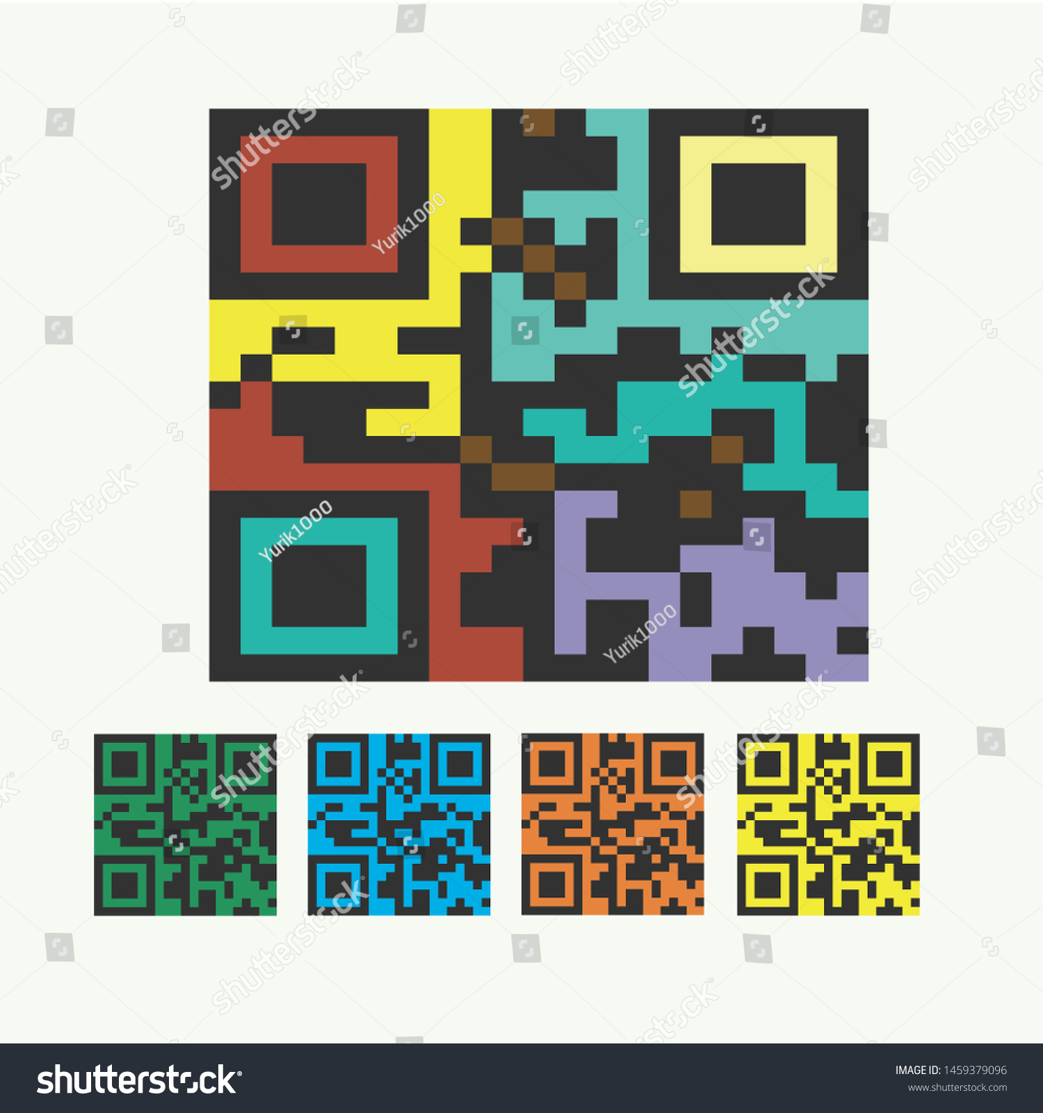 Qr Code Eps Logo Web Message: เวกเตอร์สต็อก (ปลอดค่าลิขสิทธิ์) 1459379096