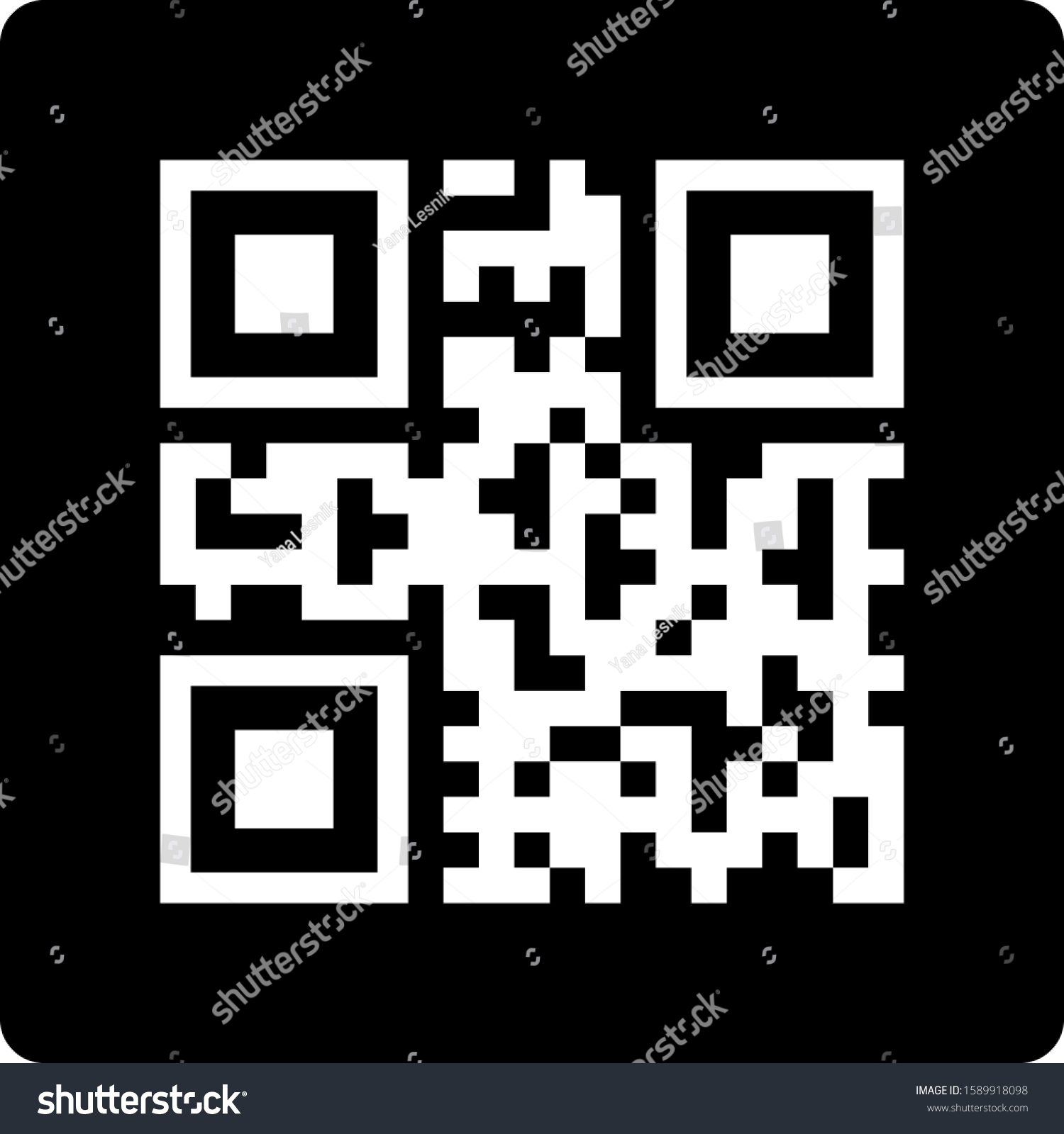 Qr Code Icon Product Link Vector 库存矢量图（免版税）1589918098 | Shutterstock