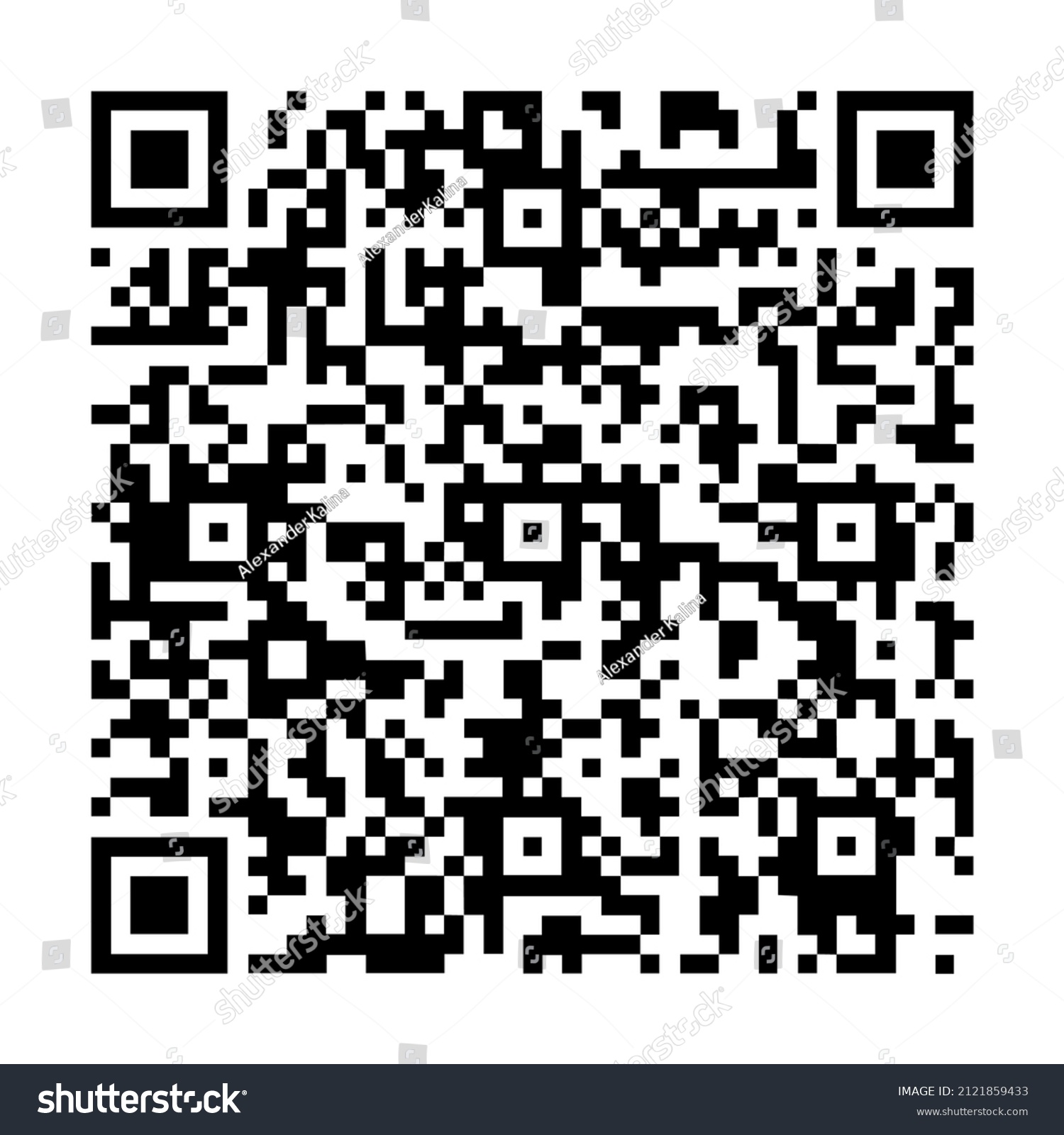 Qr Code Identity Concept Phone Qrcode Stock Vector (Royalty Free ...