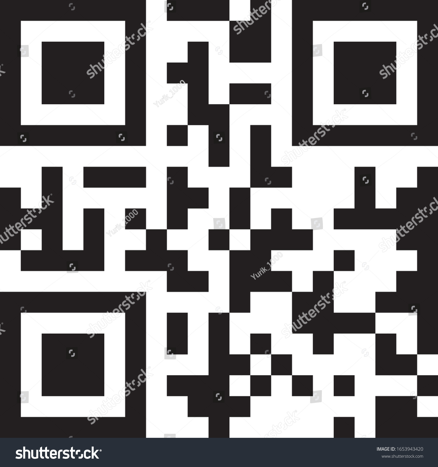 Qr Code Phone Technology Mobile Businessvector Stock Vector (Royalty ...