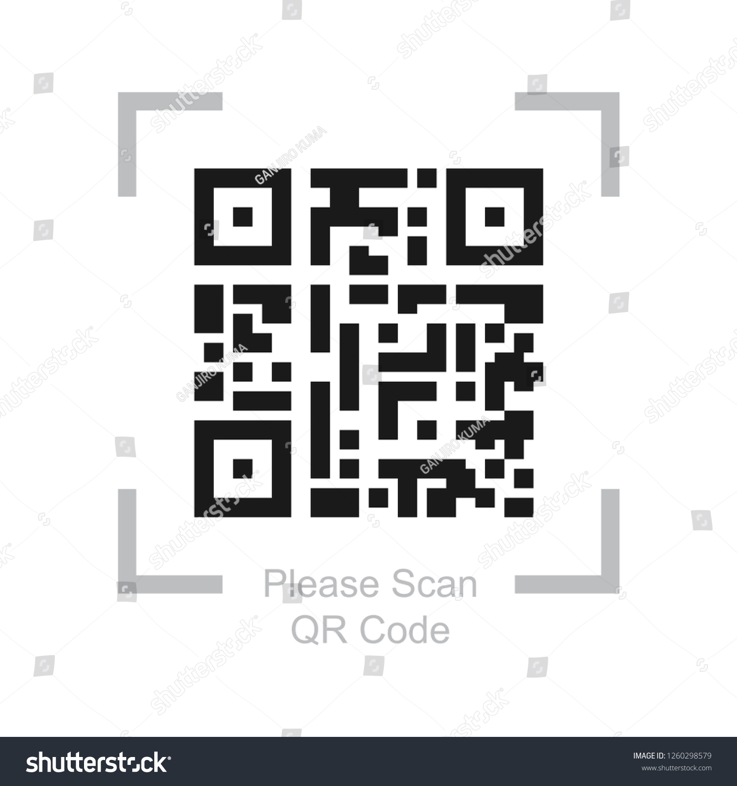 Qr Code Scan Label Simple Line: Vector có sẵn (miễn phí bản quyền ...