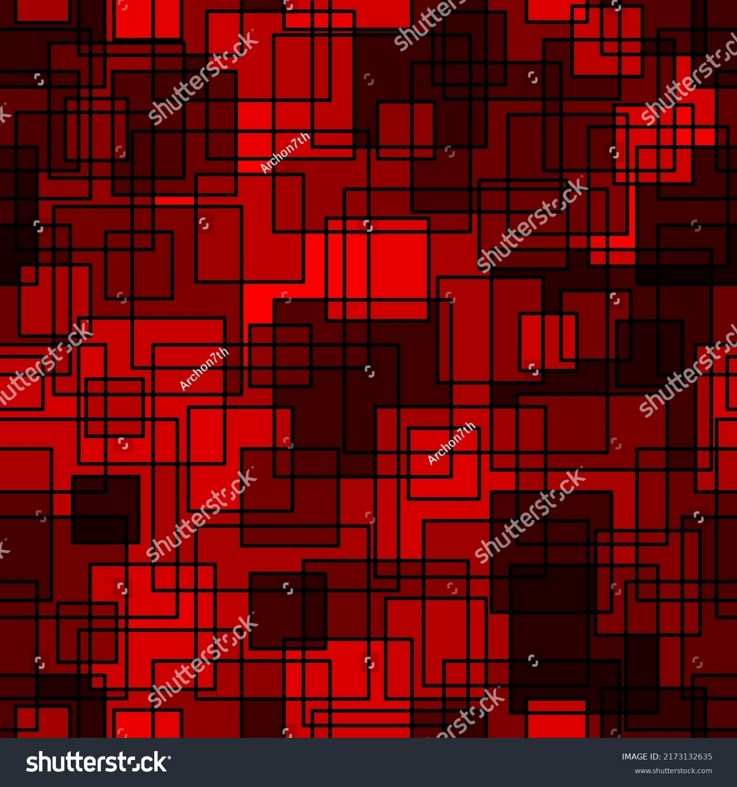 Quad Seamless Pattern Repeated Overlap Layered Stock Vector (Royalty ...