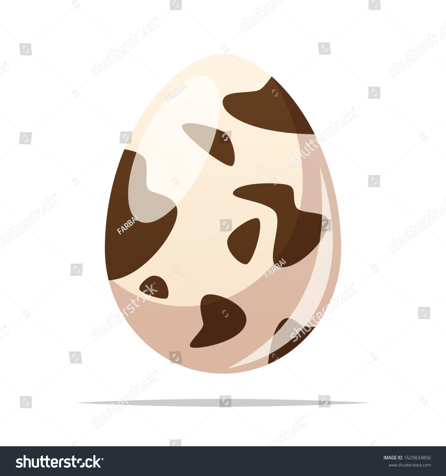 Quail Egg Vector Isolated Illustration Stock Vector (Royalty Free ...