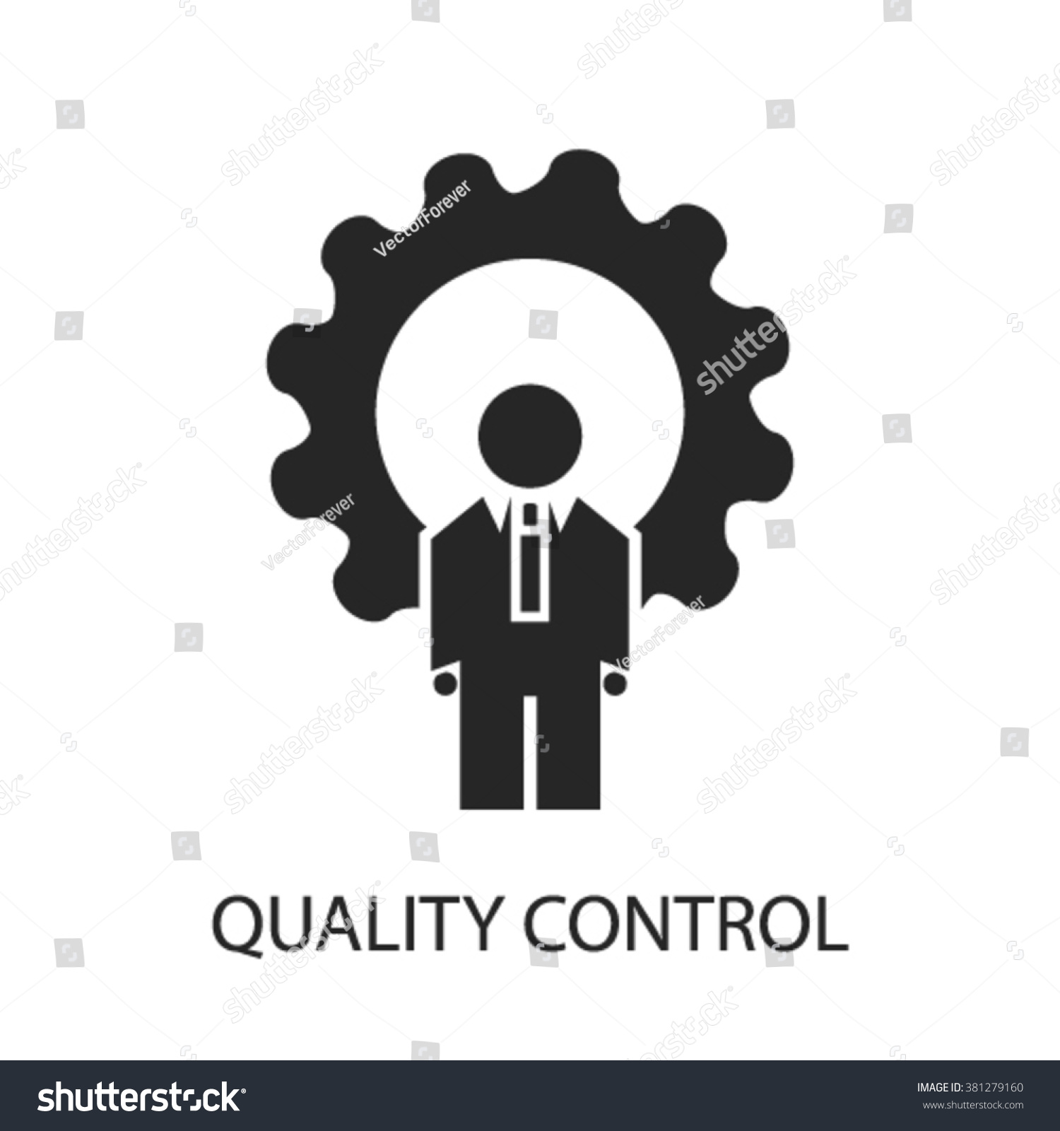 Quality Control Icon, Quality Control Logo, Quality Control Icon Vector ...