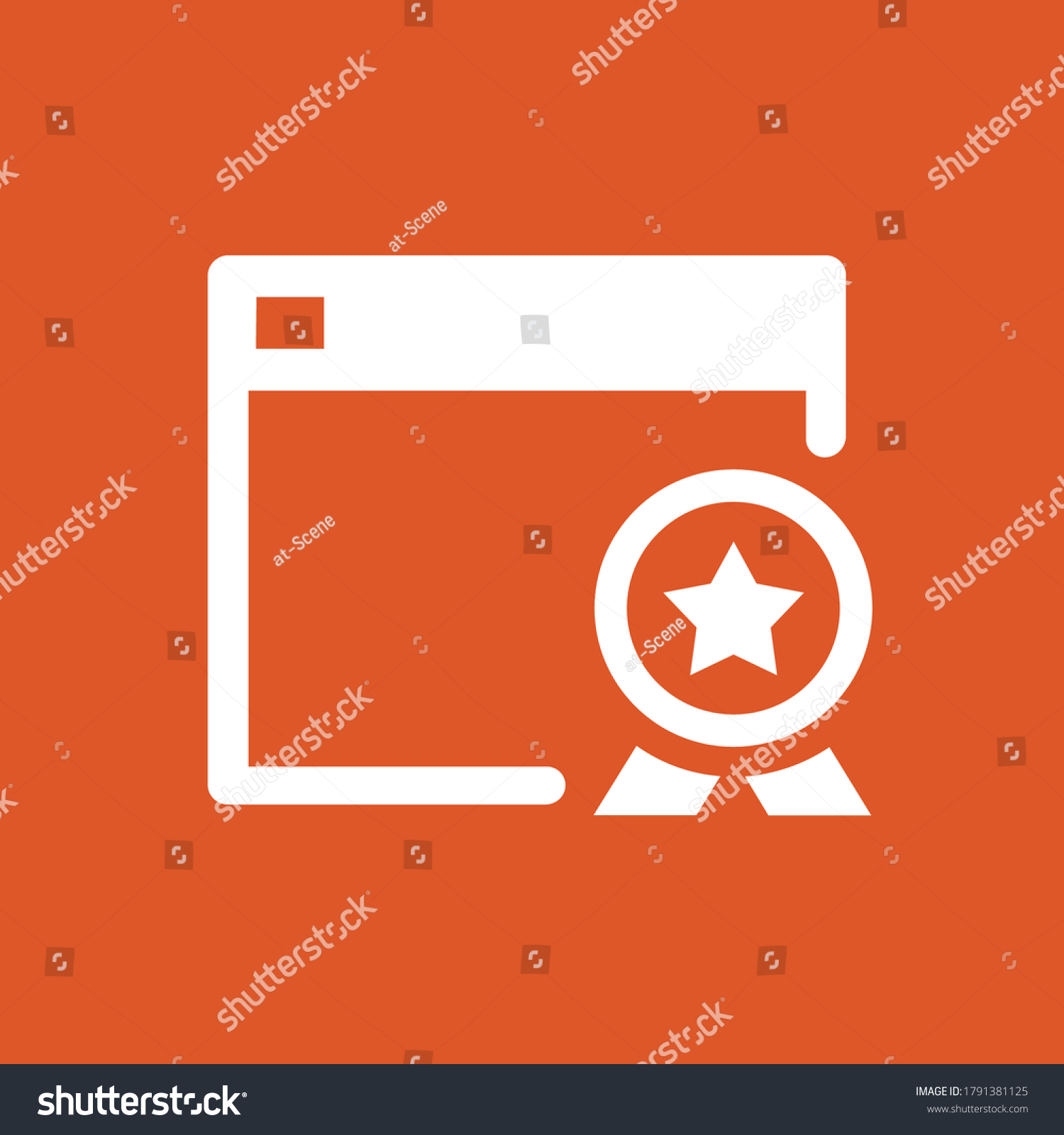 Quality Page App Icon Button Stock Vector (Royalty Free) 1791381125 ...