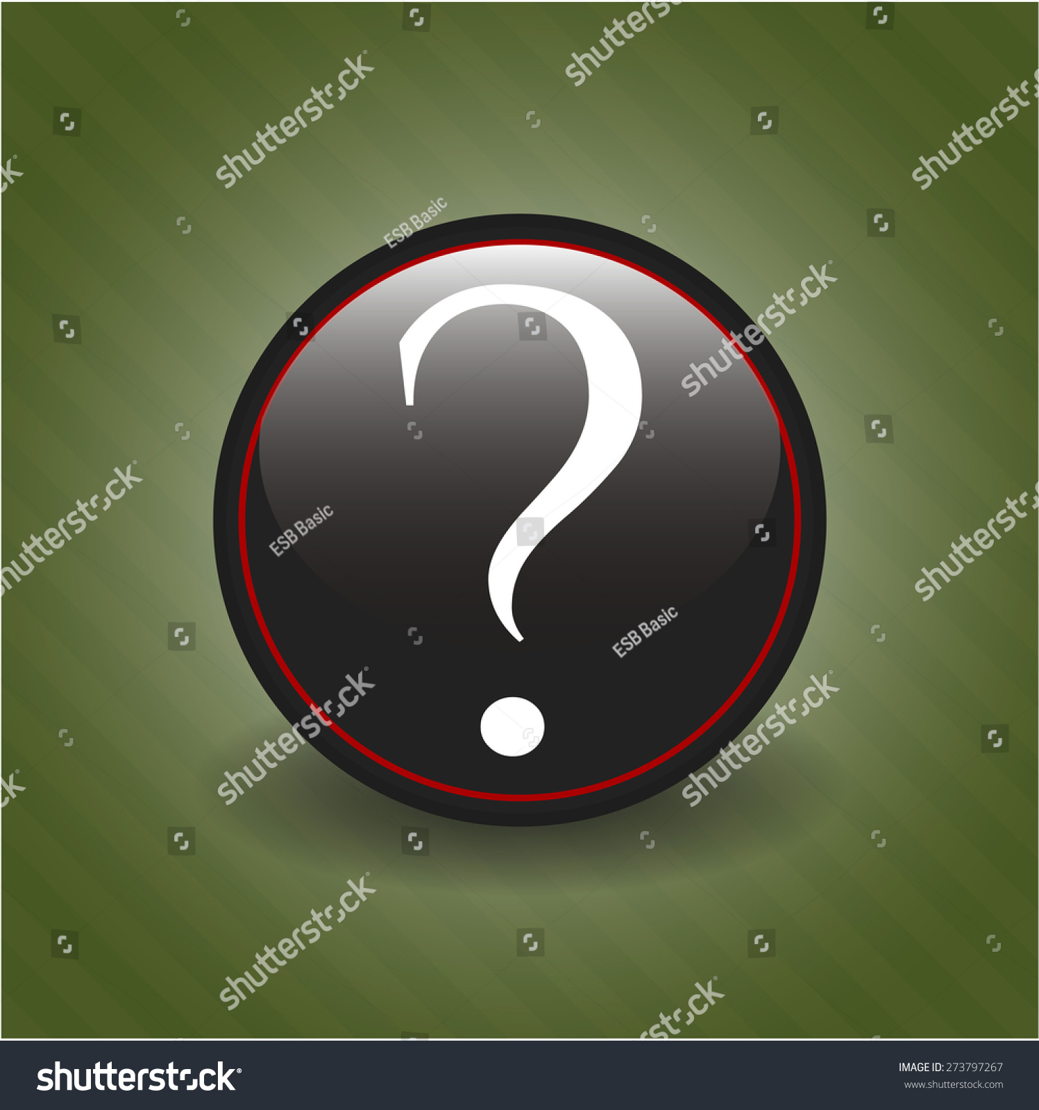 Question Mark Black Badge Stock Vector (Royalty Free) 273797267 ...