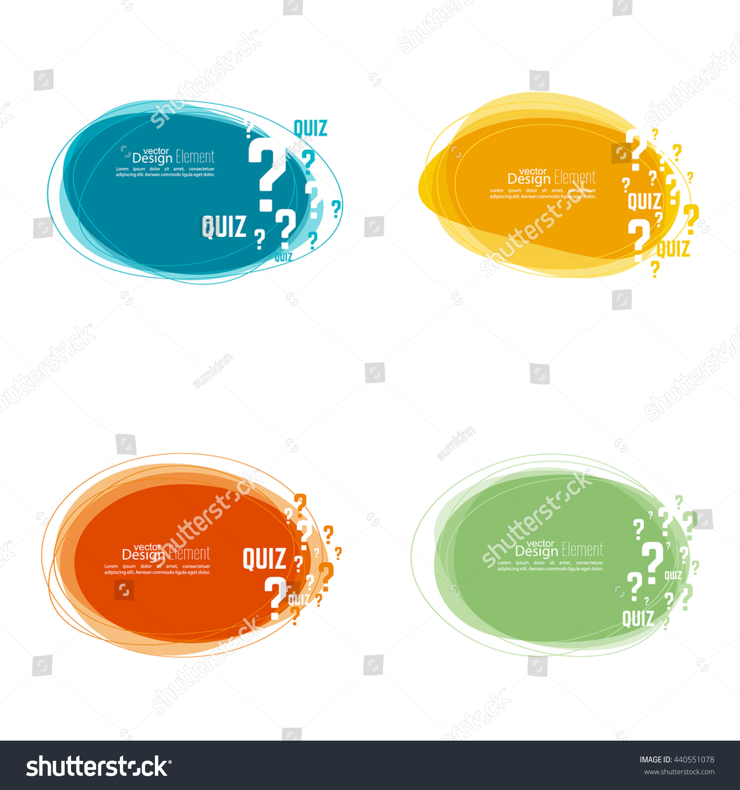 Question Mark Icon Help Symbol Quiz Stock Vector (Royalty Free) 440551078