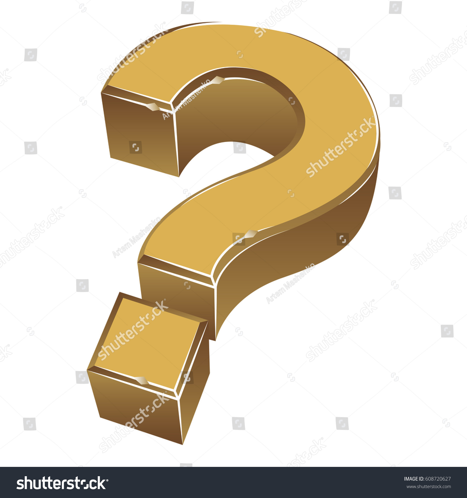 Question Mark Modern Design Vector Illustration Stock Vector (Royalty ...