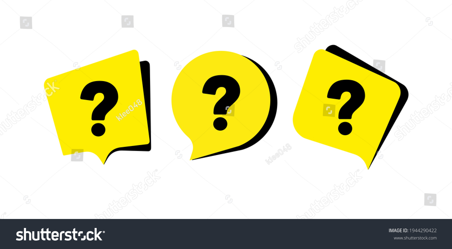 Question Mark On White Background Stock Vector (Royalty Free ...