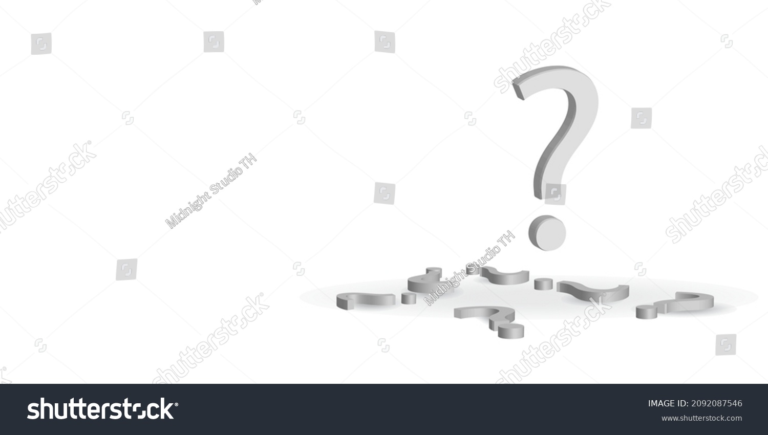 Question Mark Without Background